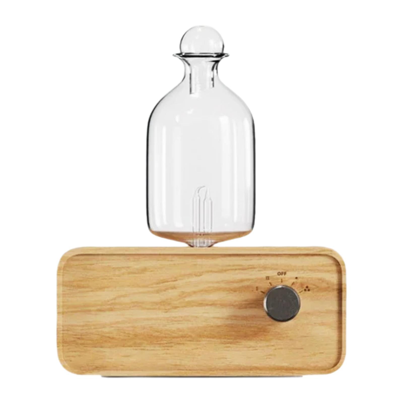 TISHITA Glass and Wood Essential Oils Diffuser USB Aroma Diffuser for ...