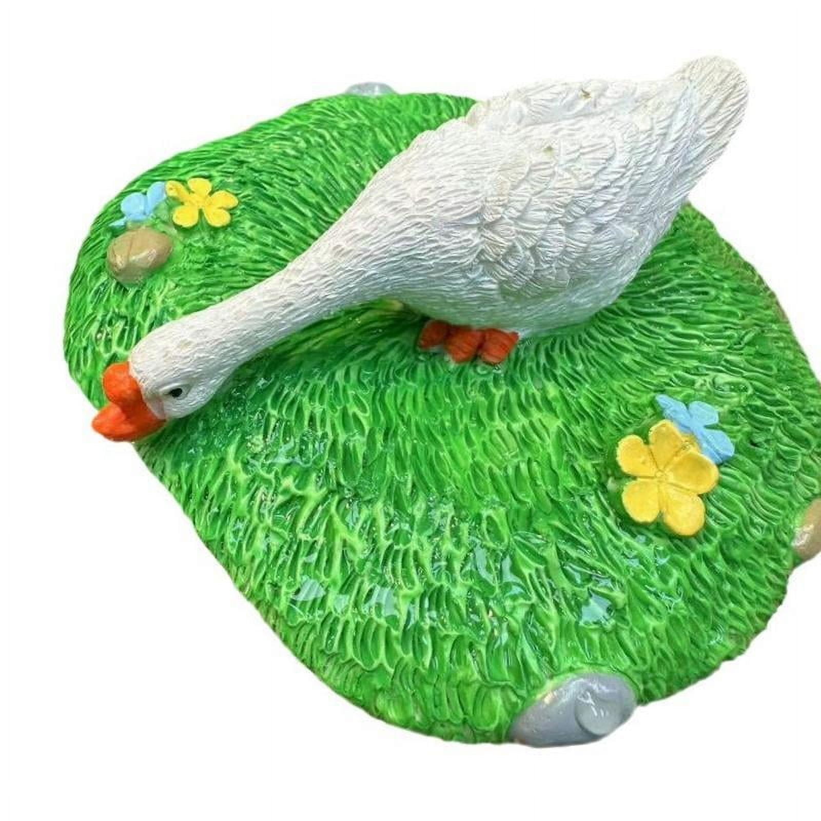 TISHITA Goose Garden Statue Bird Sculpture Outdoor Collectible Lawn ...