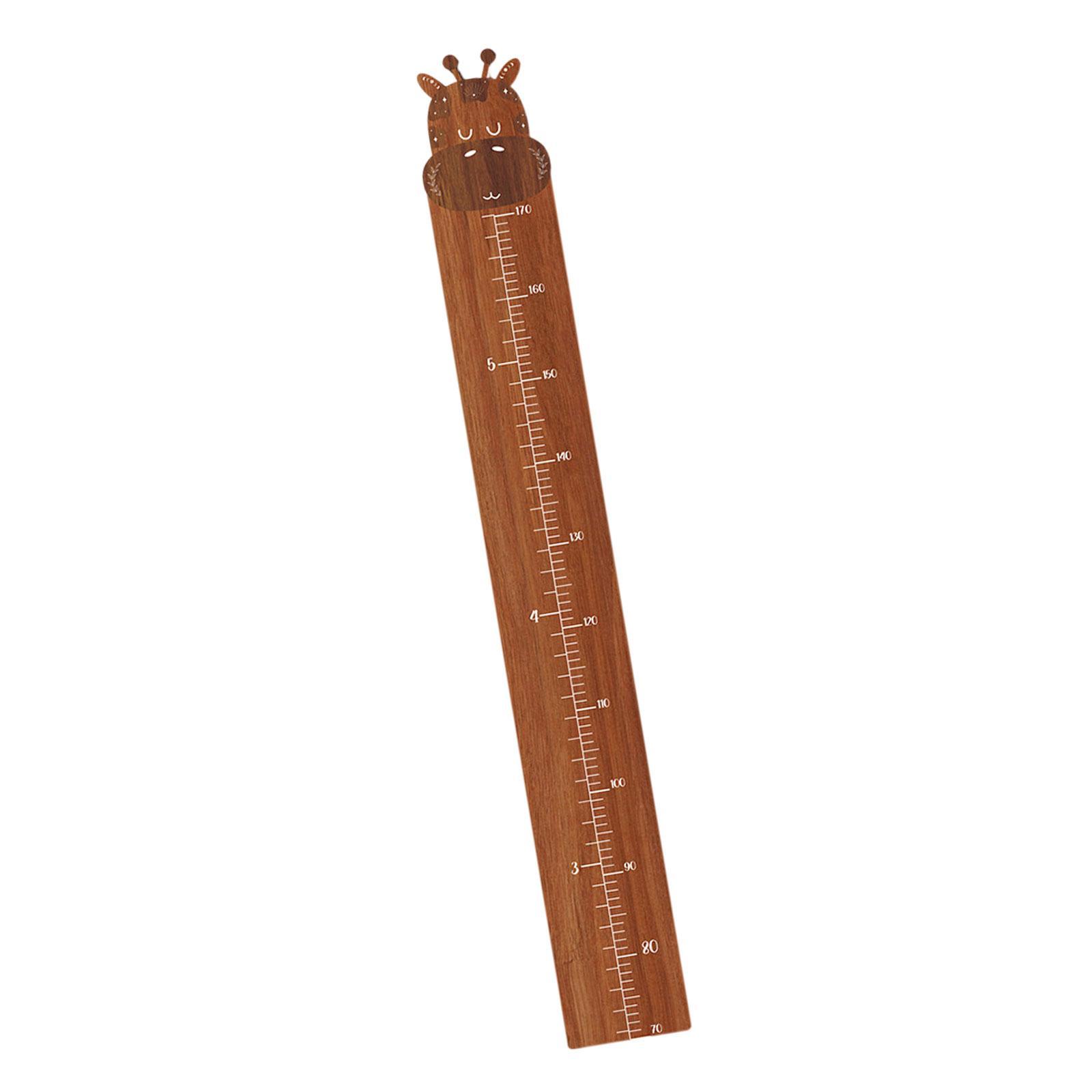 TISHITA Height Measurement Height Growth Chart Wood Wall with Sponge ...