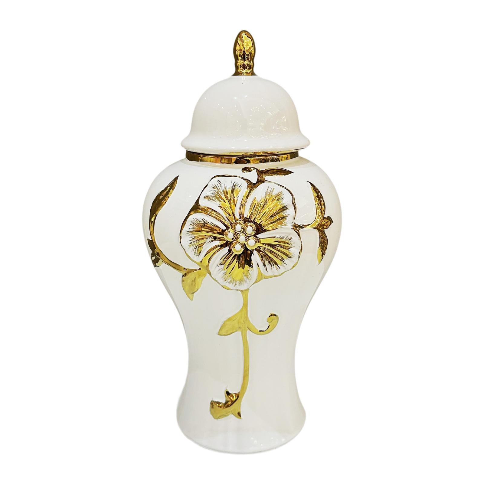 TISHITA Home Decor Ginger Jar Organizer Collection Display Ginger Vase ...