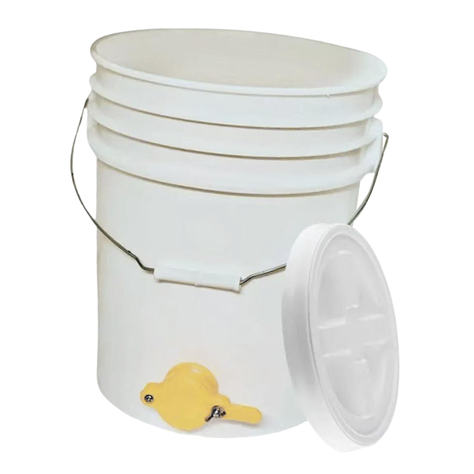 TISHITA Honey Bucket with Gate Pail Multifunction Dispenser Farm ...