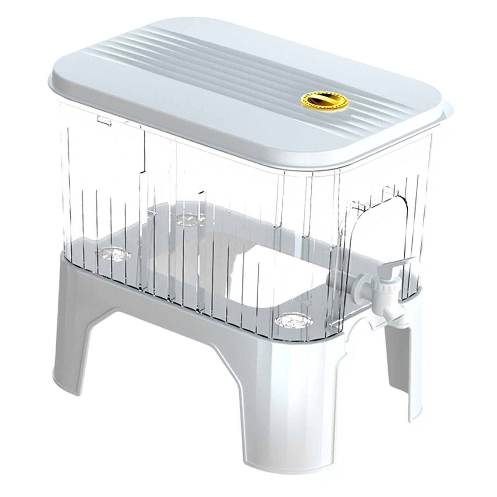 TISHITA Iced Beverage Dispenser Fruit Teapot Bucket Beverage Container ...