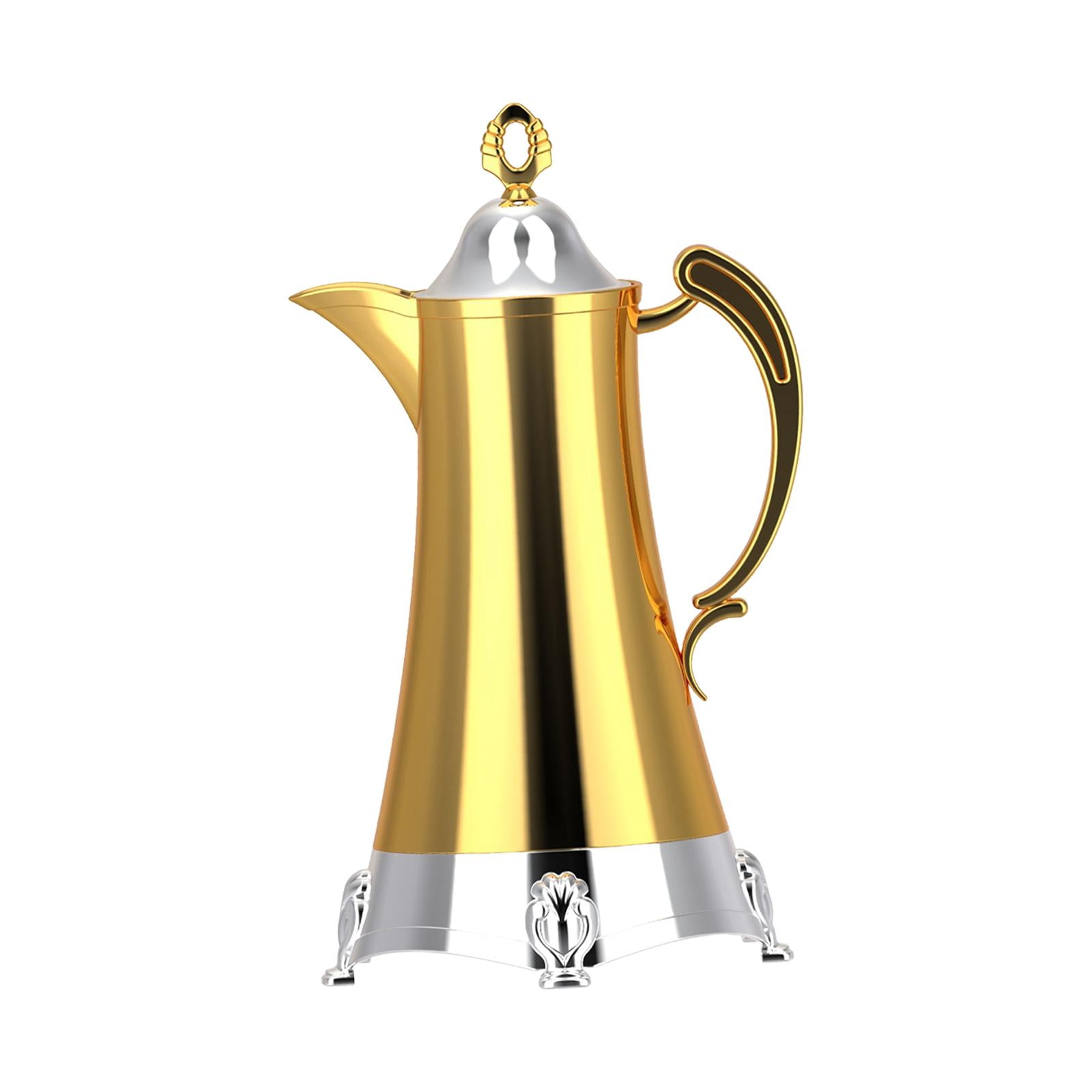 TISHITA Insulated Coffee Carafe Arabic Coffee Pot 27oz Thermal Glass ...