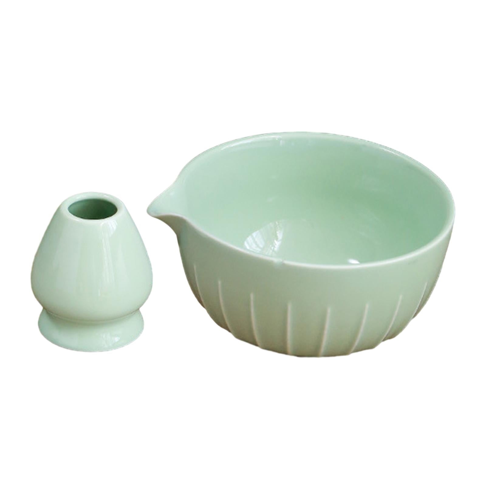 TISHITA Japanese Matcha Bowl Matcha Tea Set with Whisk Holder Gift ...