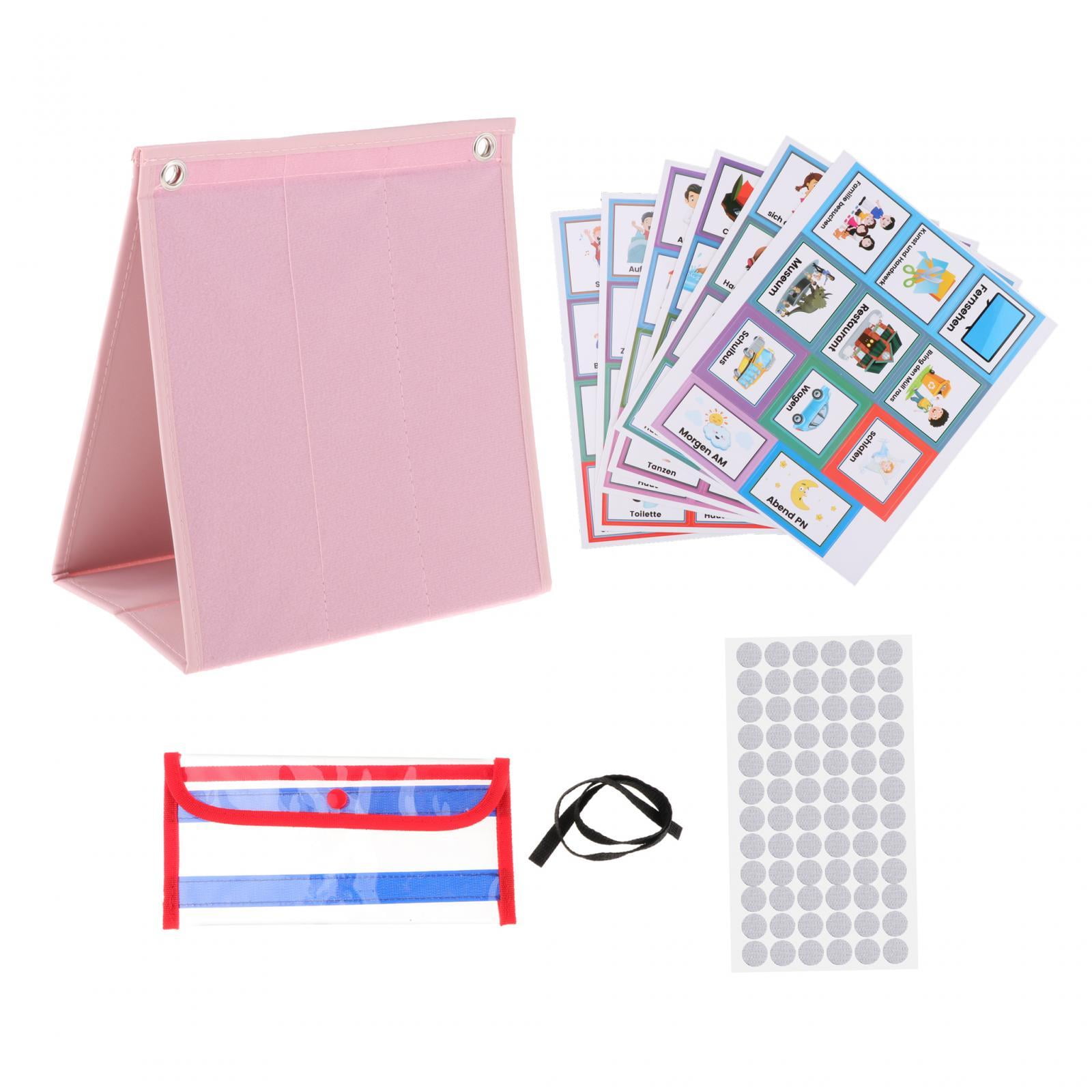 TISHITA Kids Daily Visual Schedule Daily Schedule Portable Learning ...