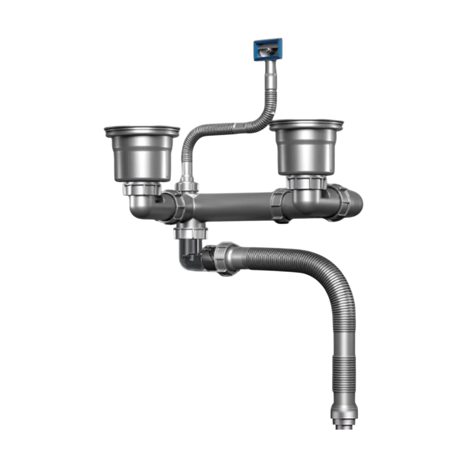TISHITA Kitchen Sink Drain Pipe Drainage Pipe Easy to Install Accessory ...