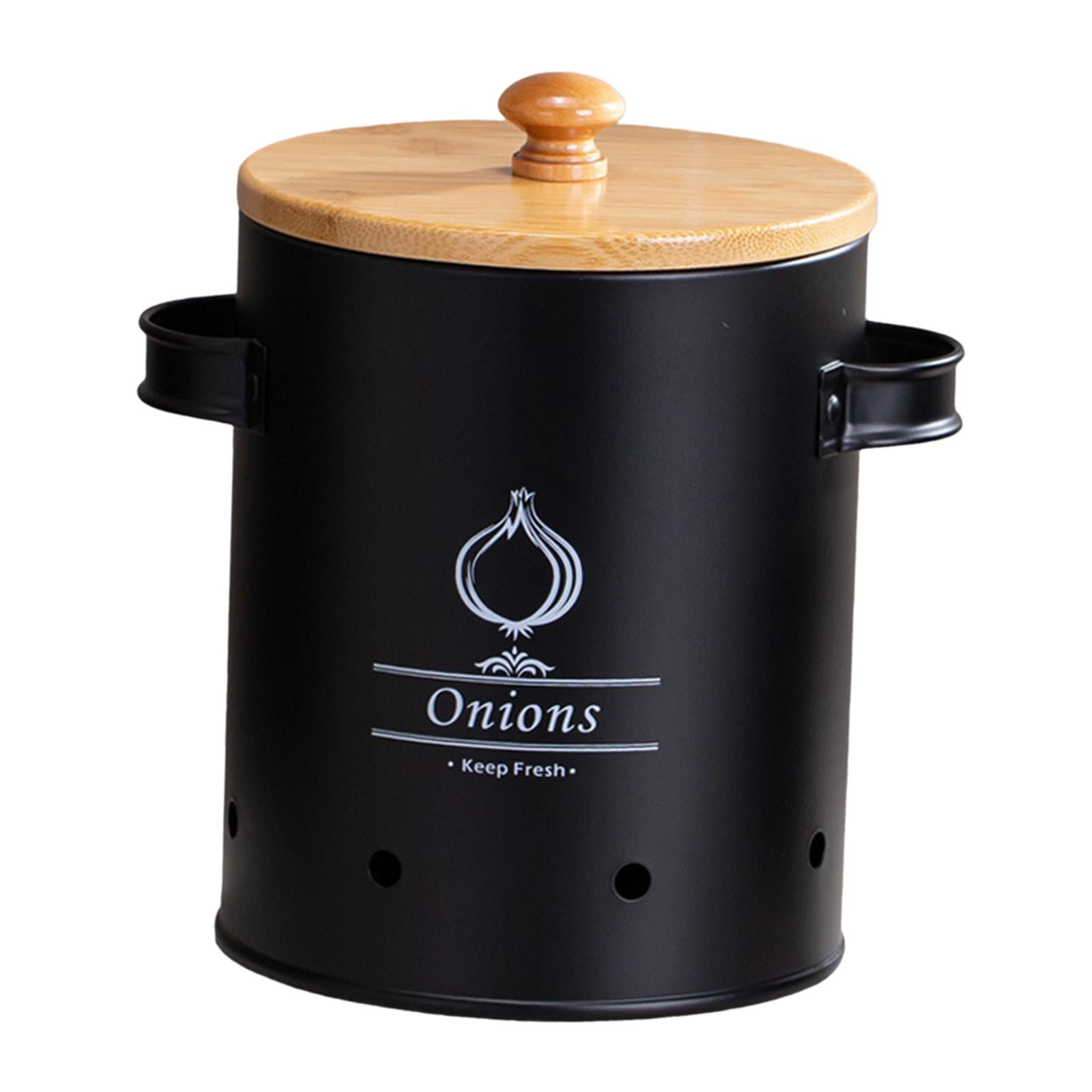 TISHITA Kitchen Vegetable Storage Tin Food Storage Container Fresh ...