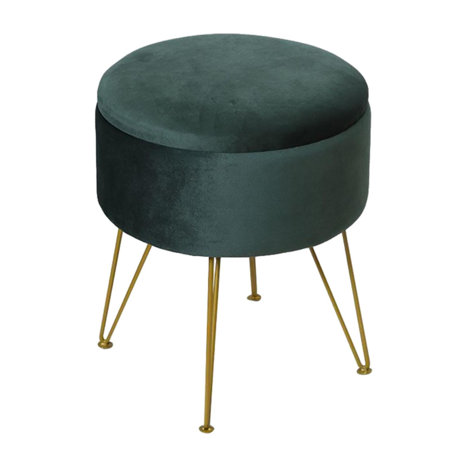 TISHITA Makeup Vanity Stool Footrest Stool Side Table Chair ...