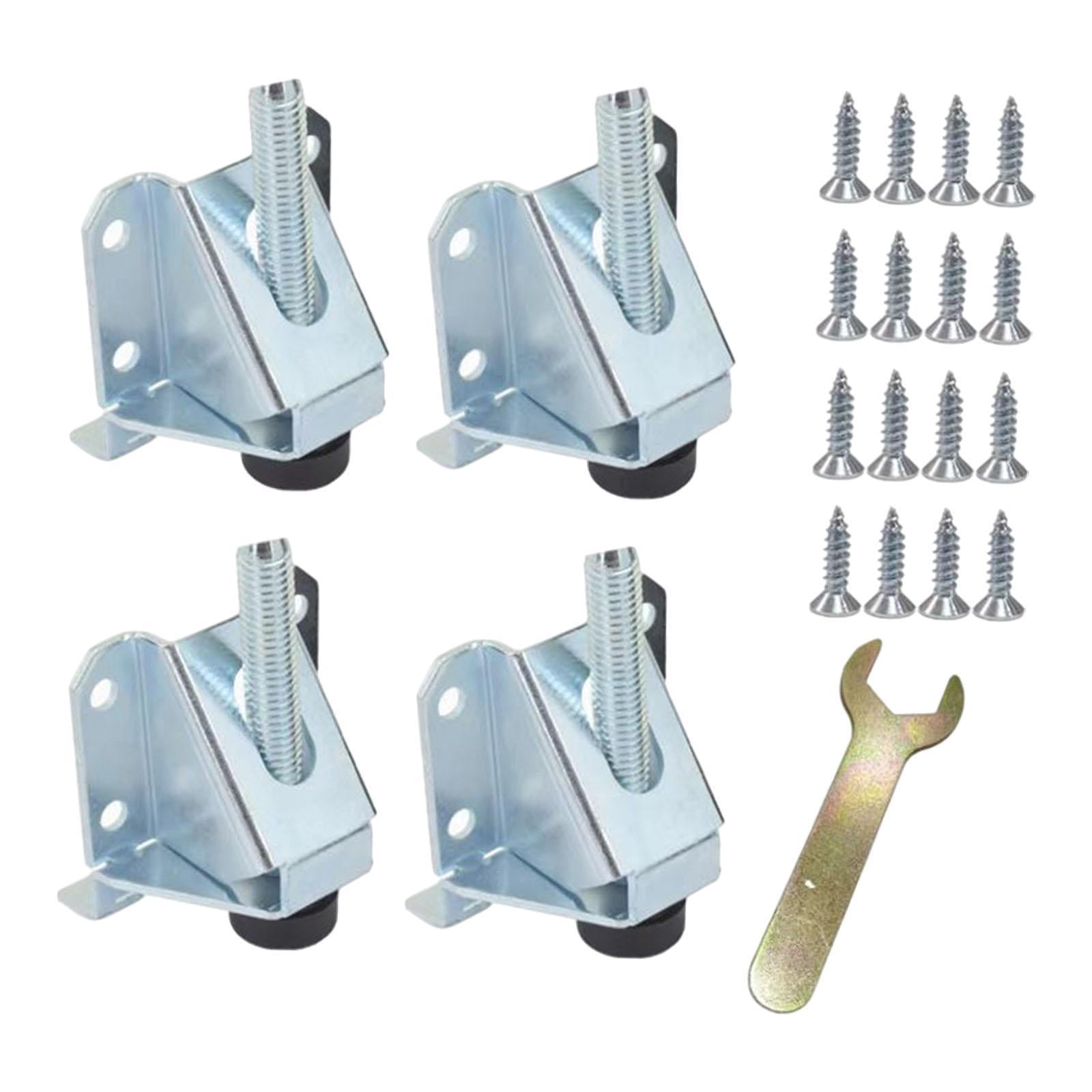 TISHITA Metal Furniture Leveler Furniture Leveling Feet Anti Slip ...