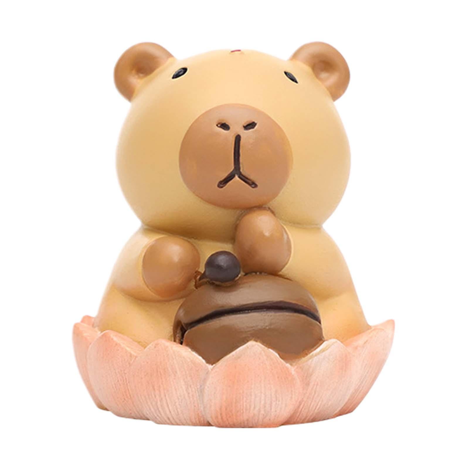 TISHITA Mini Capybara Figure ,Capybara Figurine ,Resin Statue ...