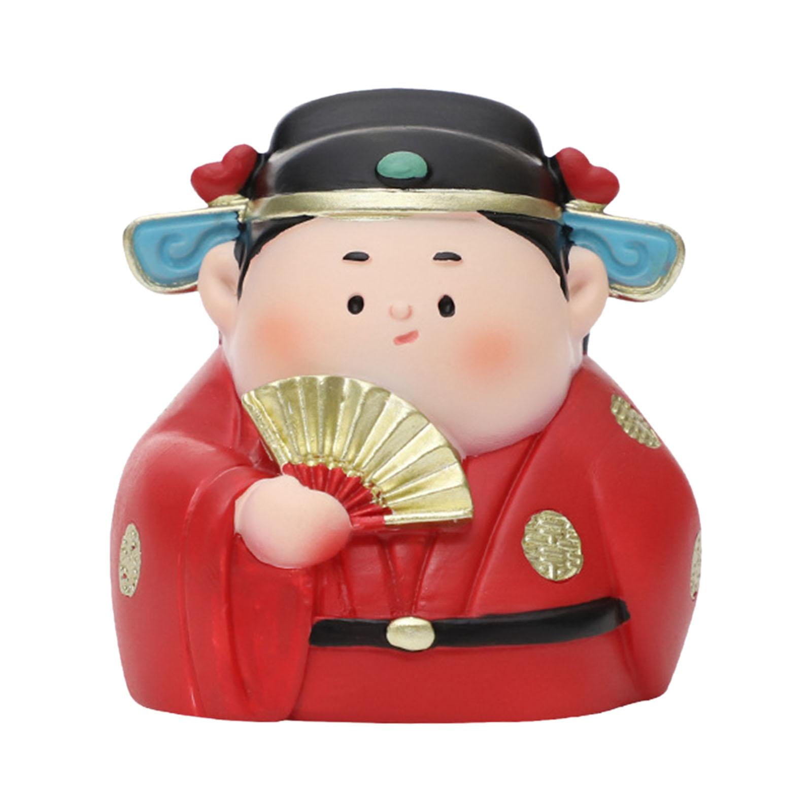 TISHITA Mini Chinese Wedding Figurine Sculpture Valentines Day Gift ...