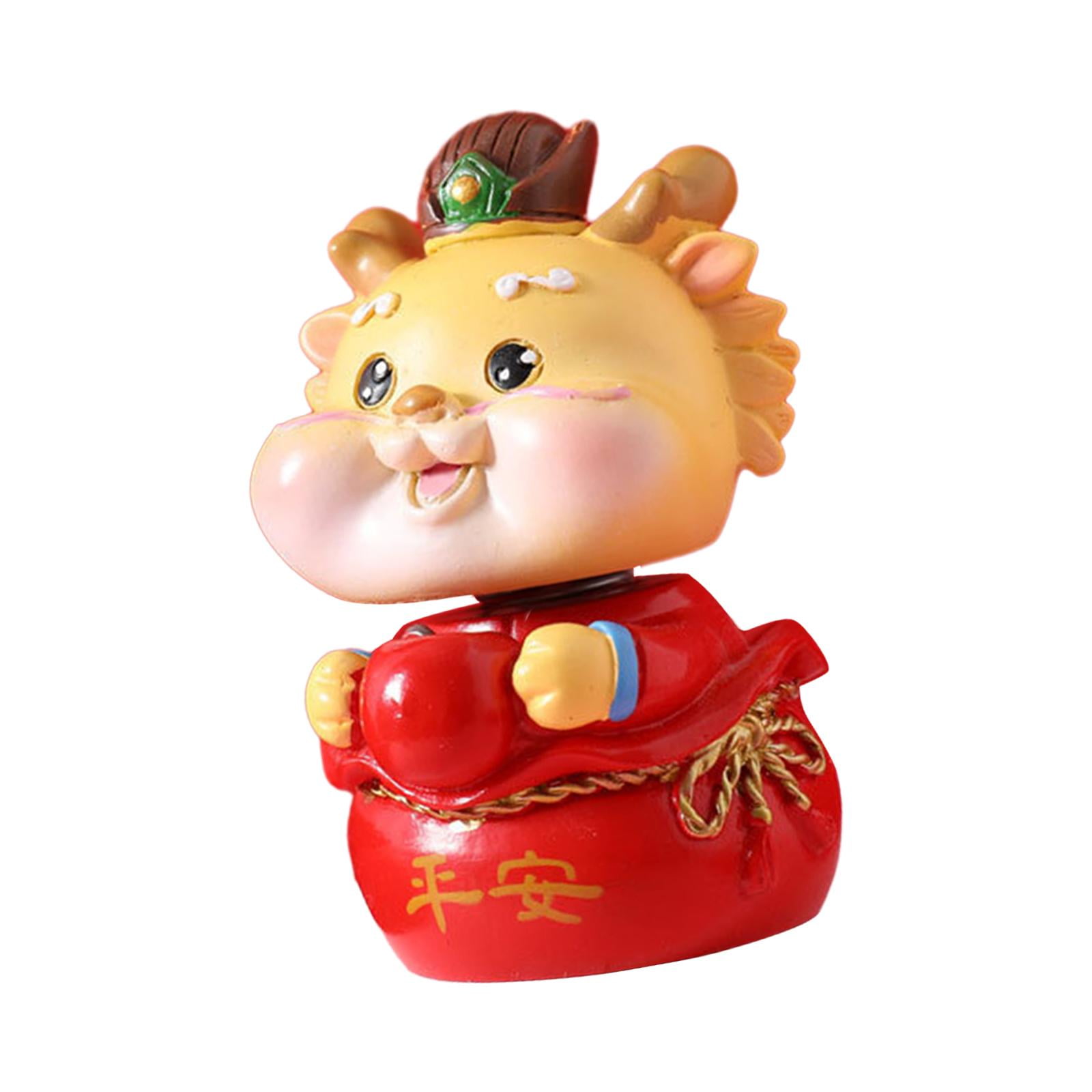 TISHITA Mini Dragon Figurine Animal Sculpture Table Centerpiece Cartoon ...