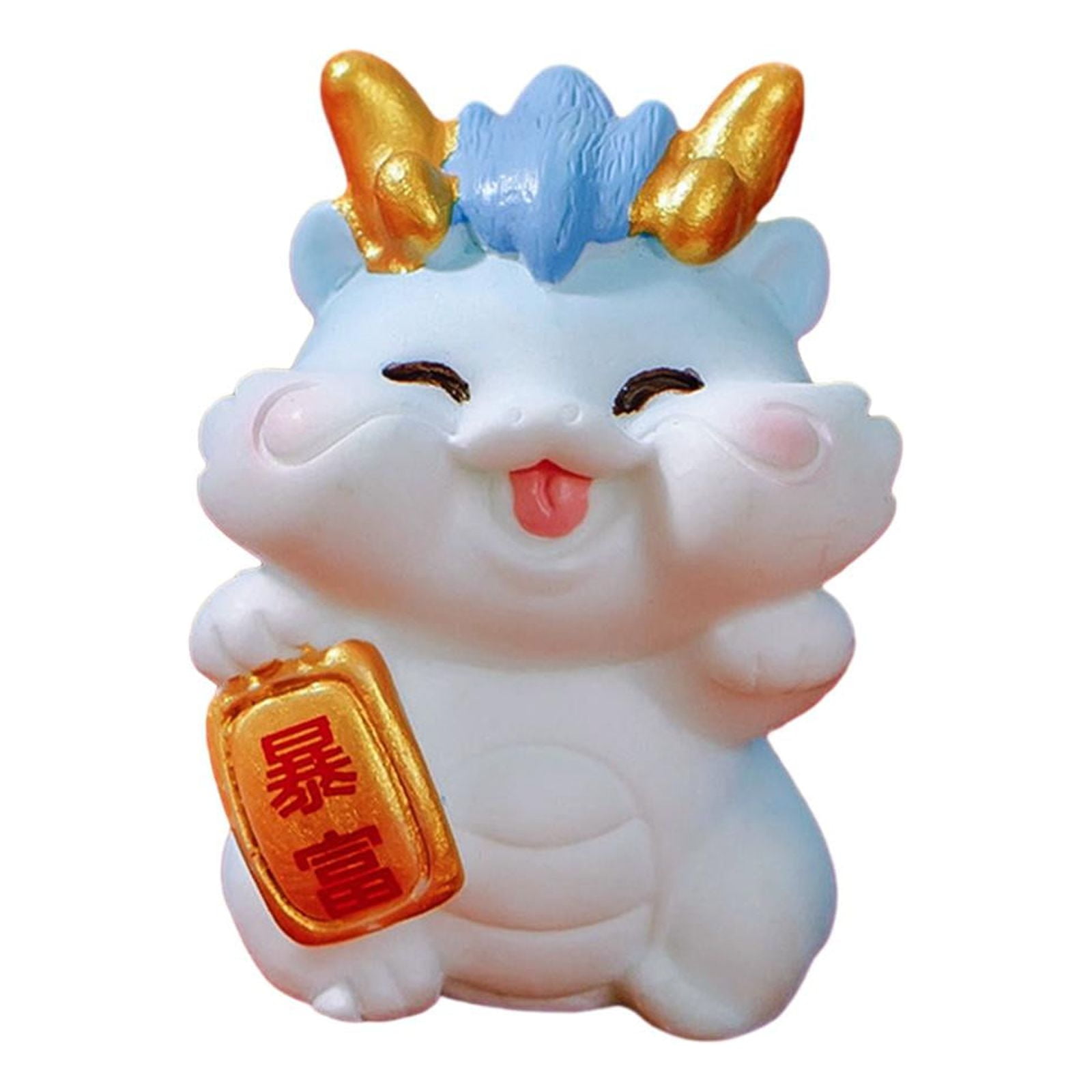 TISHITA Mini Dragon Figurine Car Dashboard Decoration Collectible Cute ...