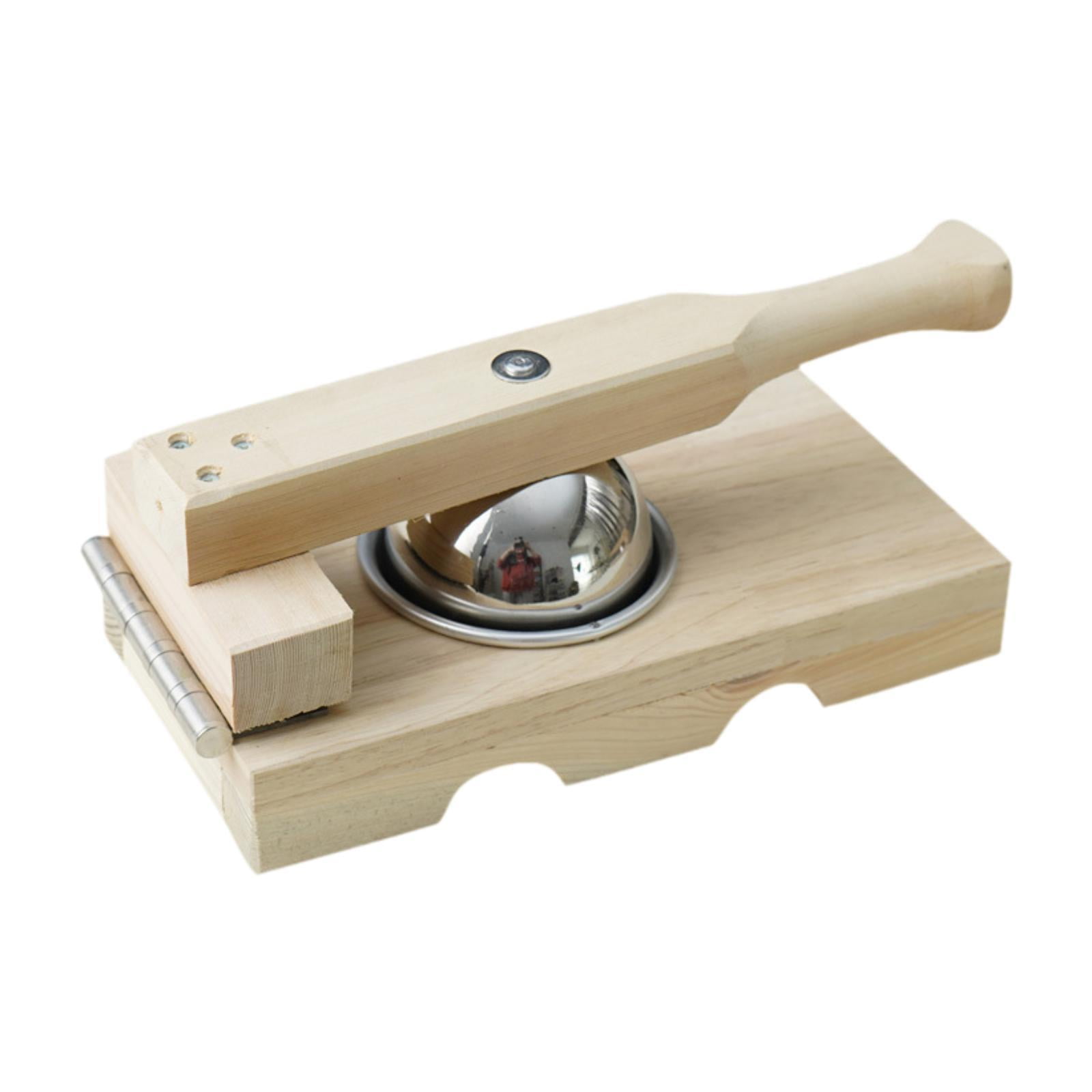 TISHITA Mochi Maker Green Ball Maker Wooden Dumpling Skin Presser ...