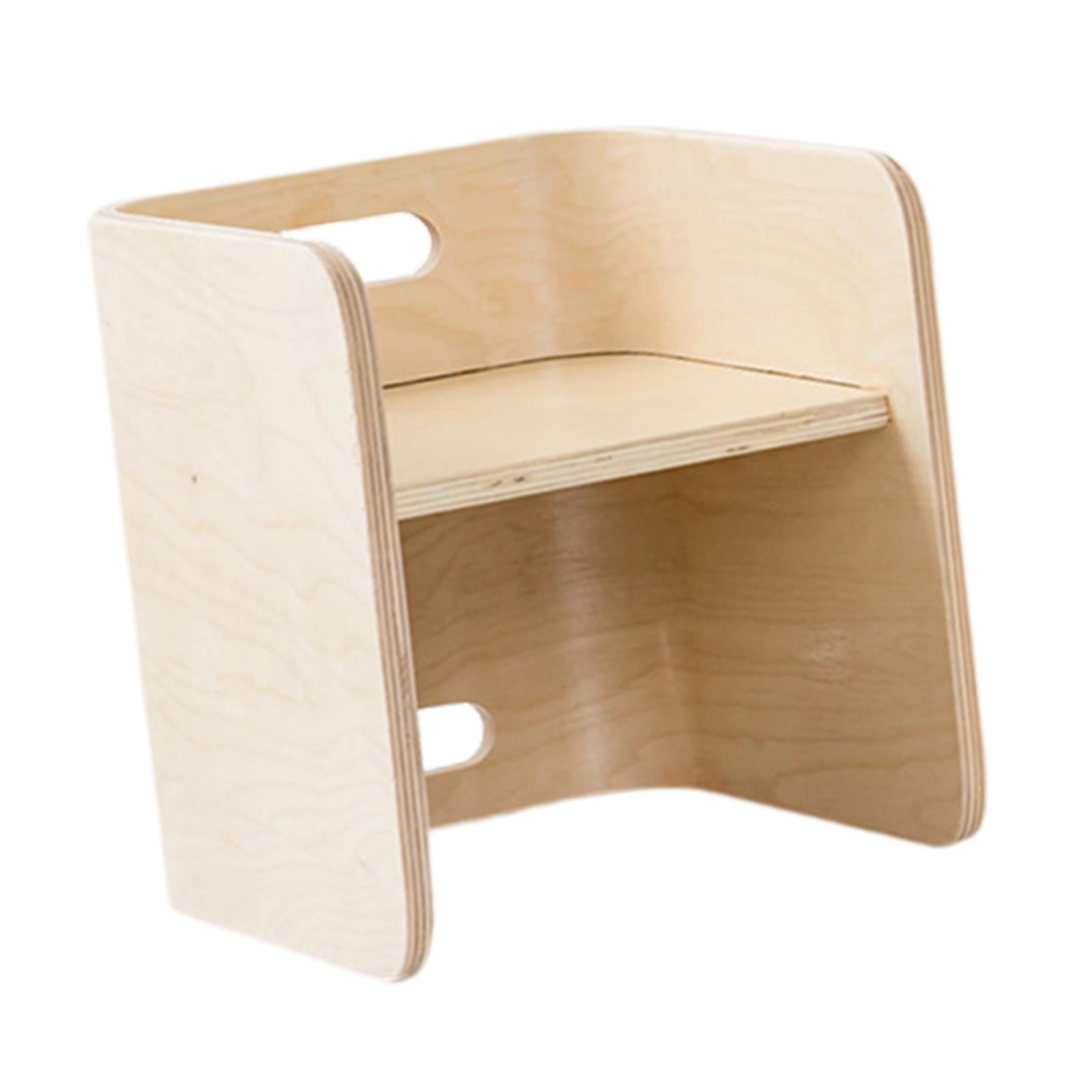 TISHITA Montessori Weaning Chair Children Reading Desk Bookshelf Rack ...