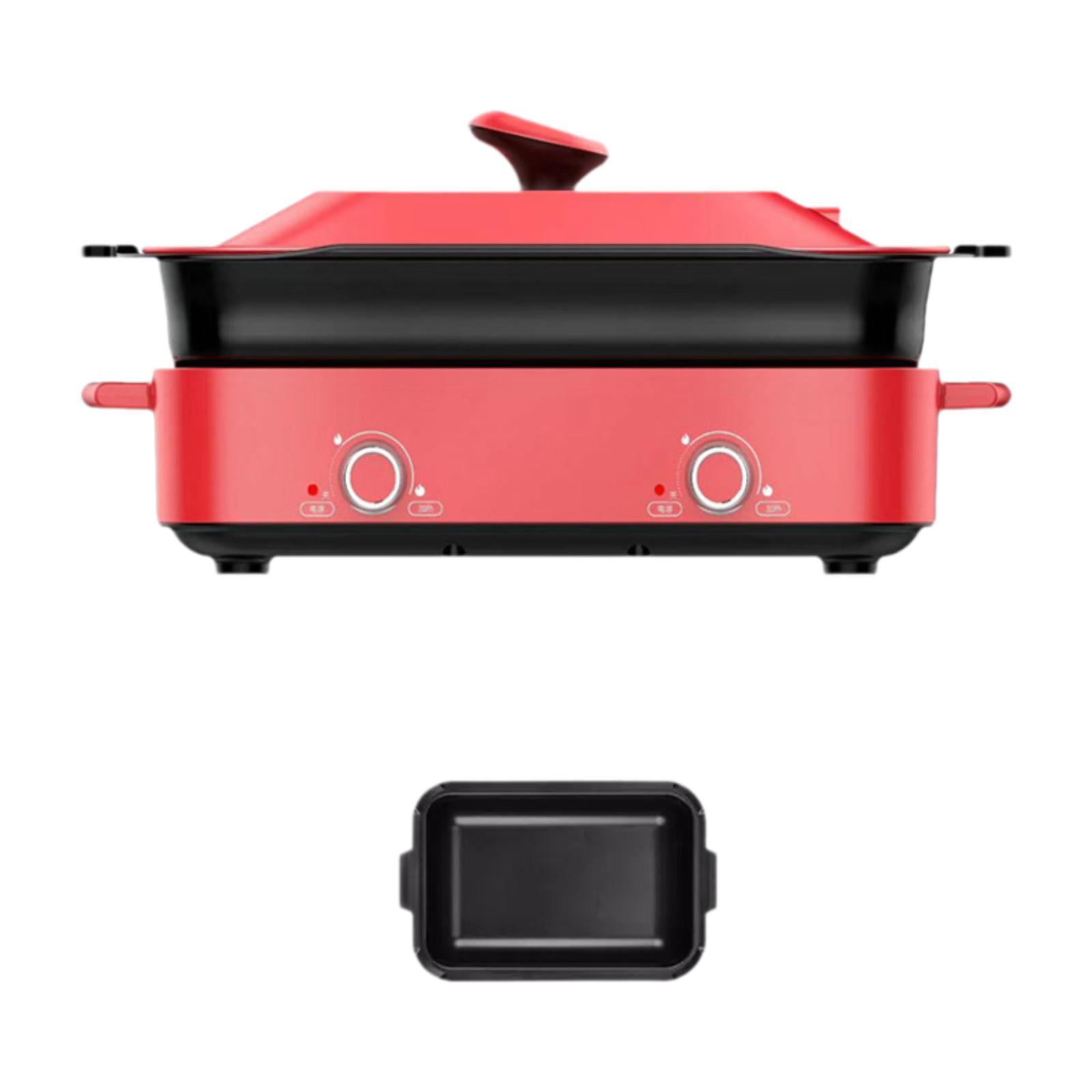 TISHITA Multi Cooker Kitchen Appliance with Lid Versatile Electric ...