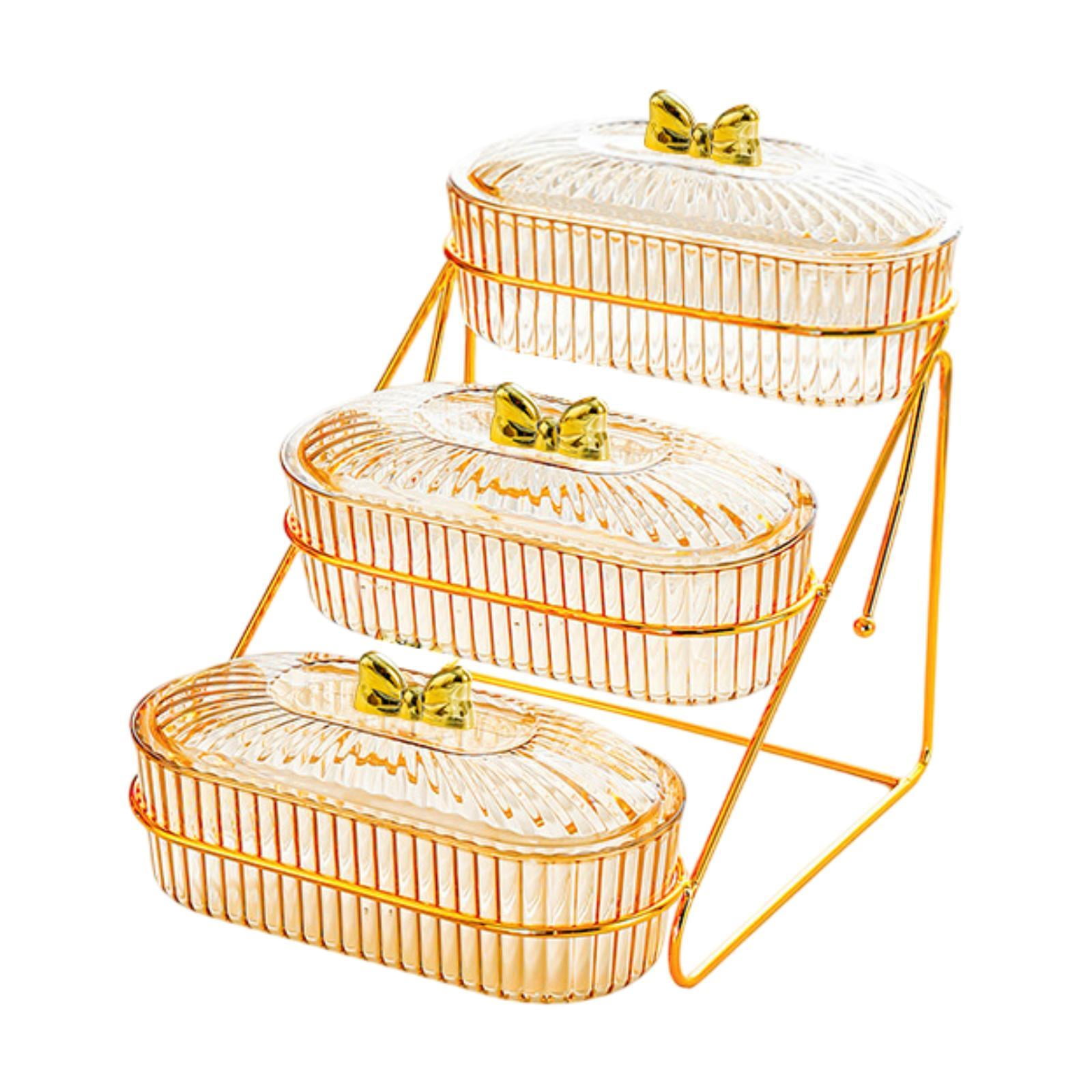 TISHITA Multi Layer Food Serving Tray Serving Platter Dinnerware ...