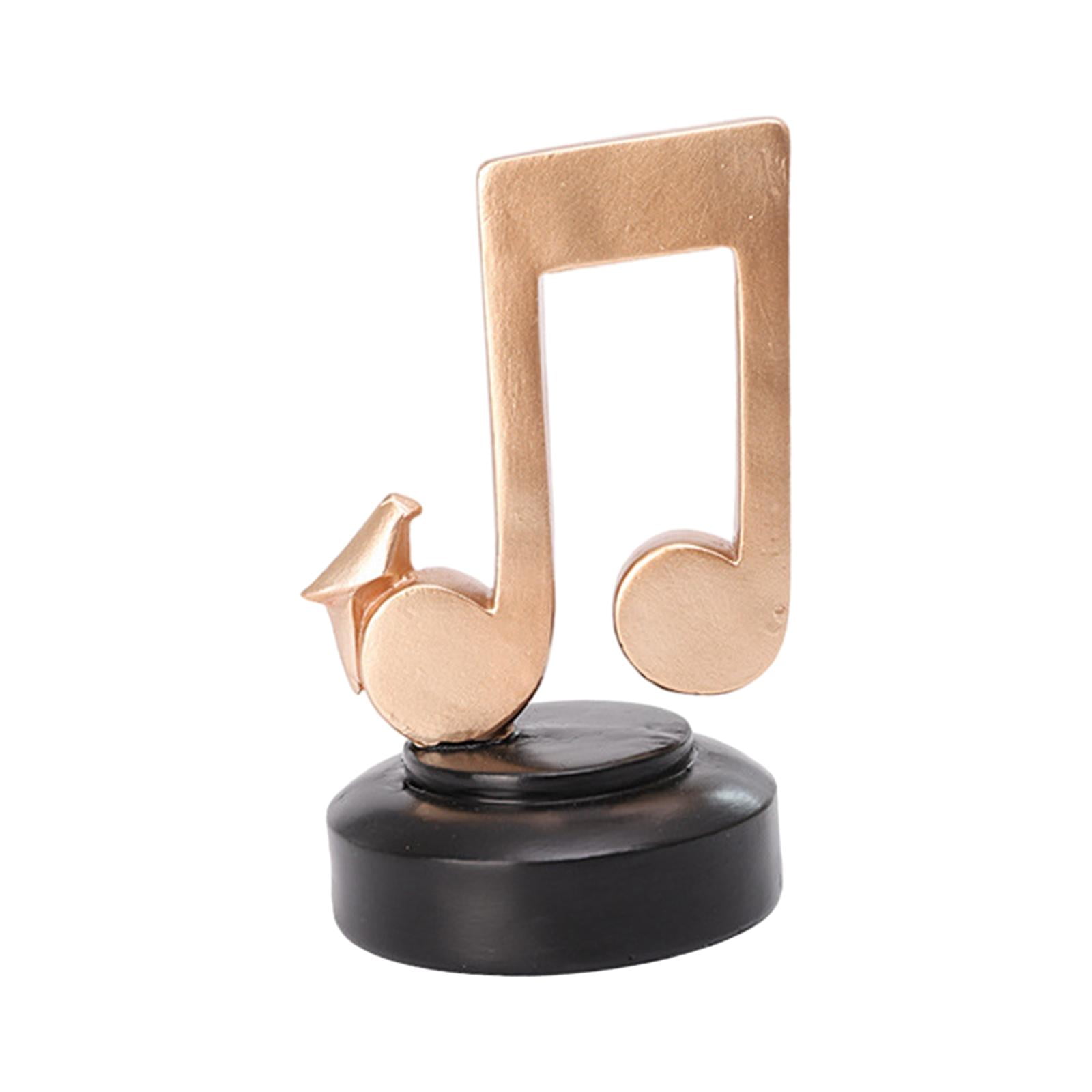 TISHITA Music Note Sculpture Figurine Modern Gifts, Table Decoration ...