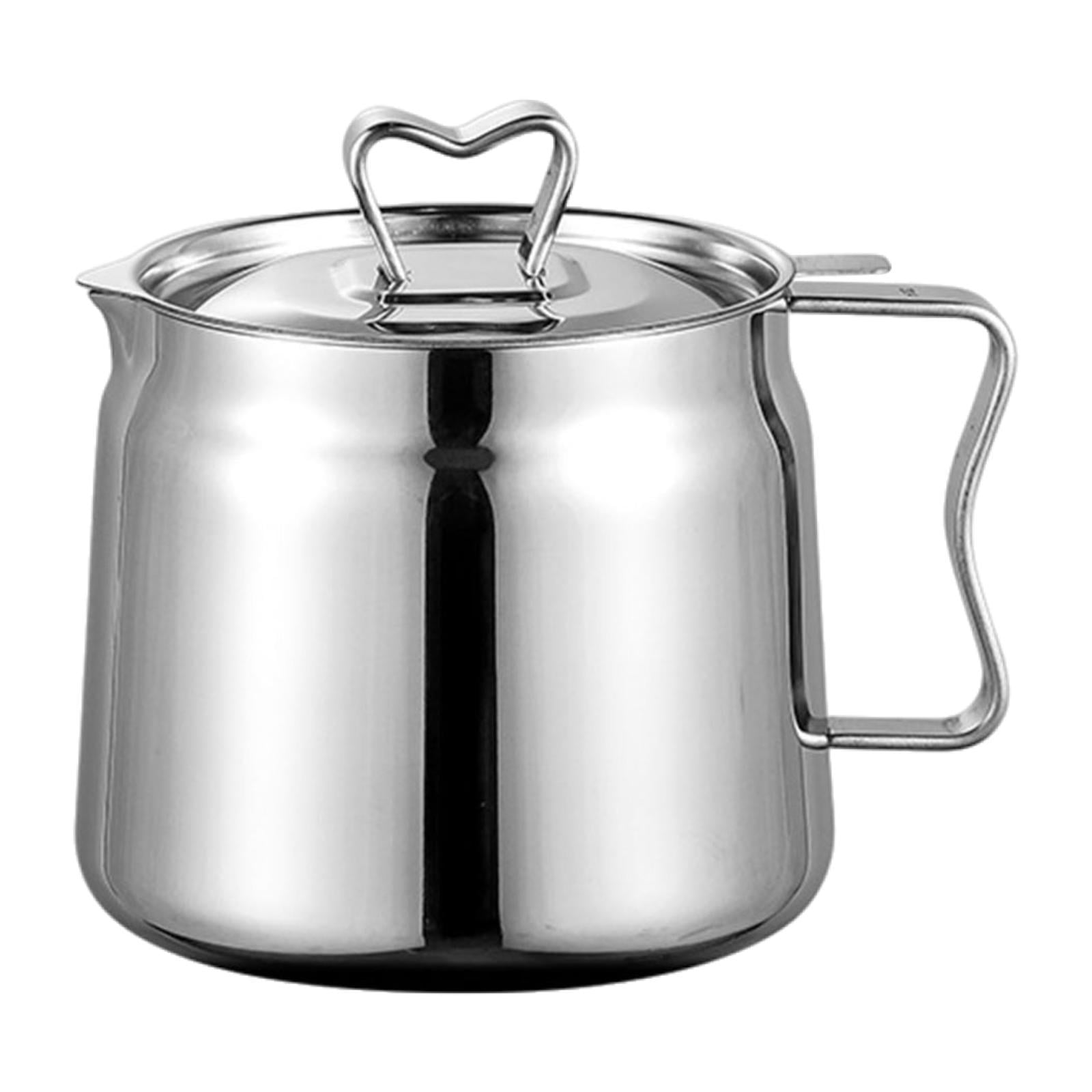 TISHITA Oil Container Deep Frying Pot Kitchen Accessories Lard Strainer ...