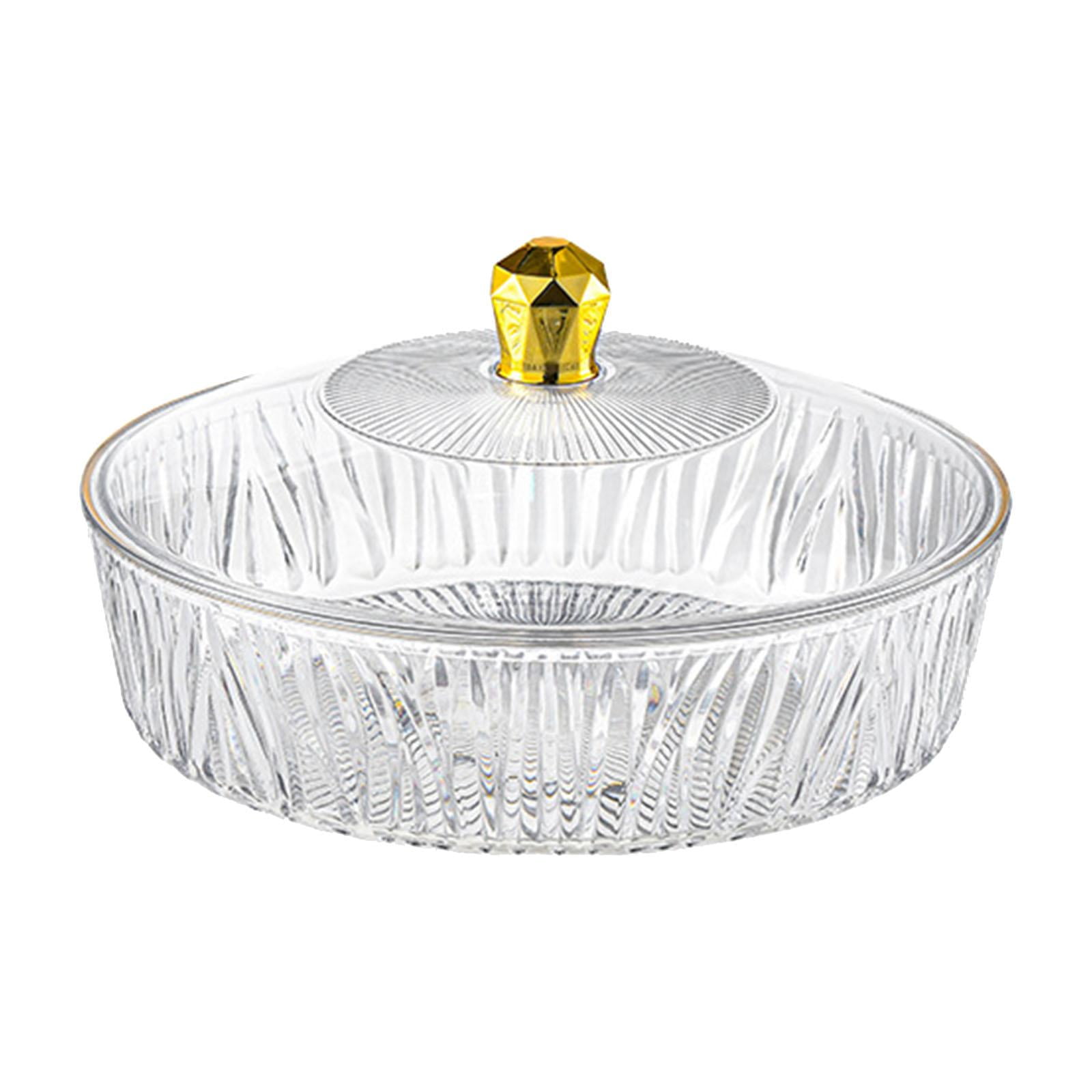 TISHITA Pastries Tray Snack Serving Tray with Dome Food Storage ...