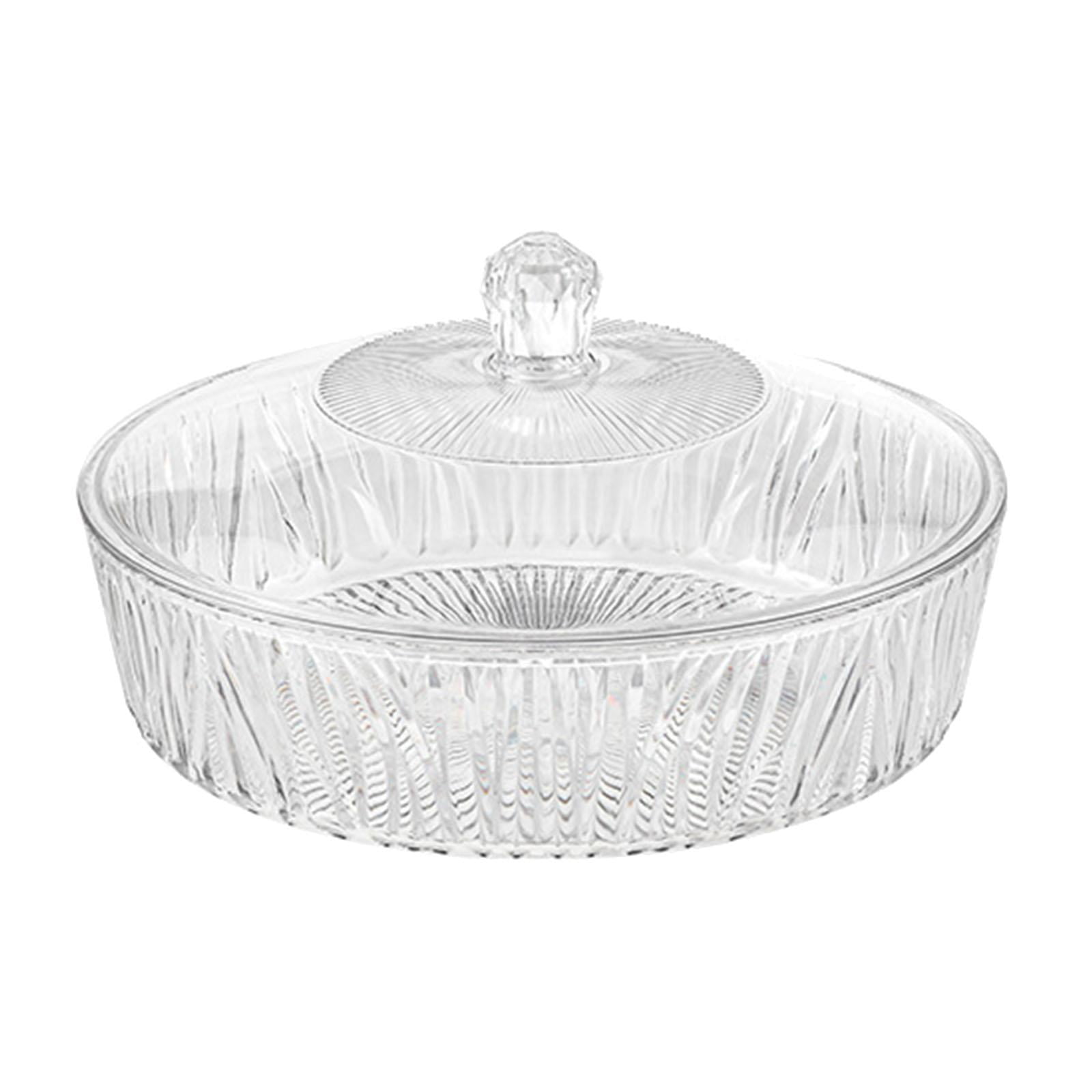 TISHITA Pastries Tray Snack Serving Tray with Dome Food Storage ...