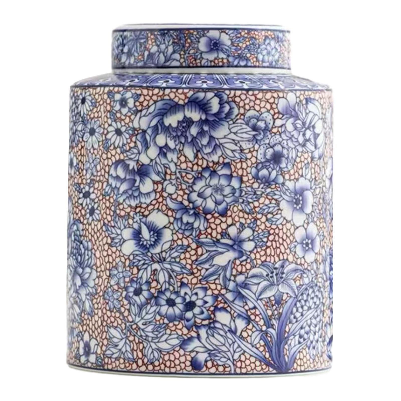 TISHITA Porcelain Tea Canister Tea Container Desktop Kitchen ...