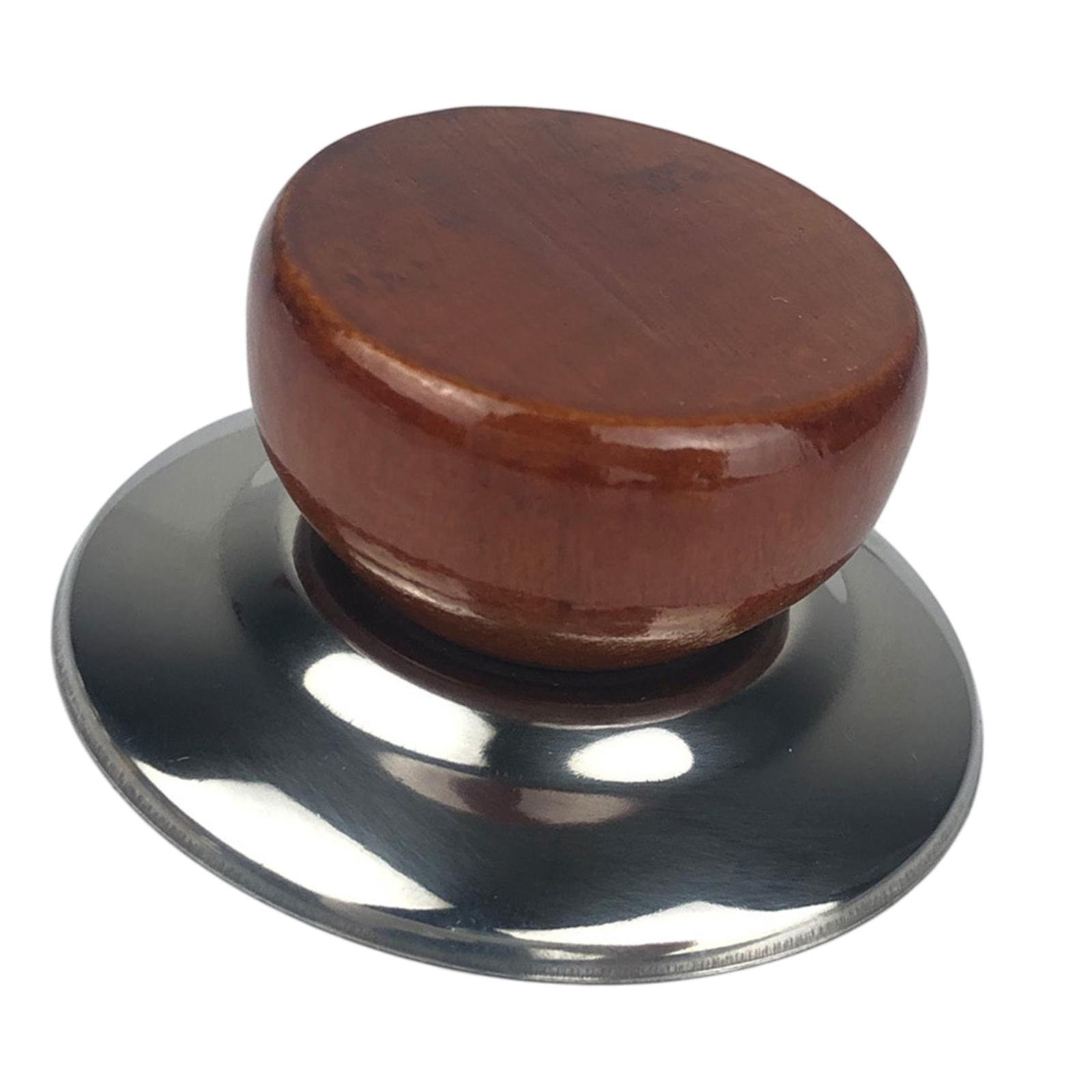 TISHITA Pot Lid Knob Replacement Accessory,Heat Resistant Wood Pan ...