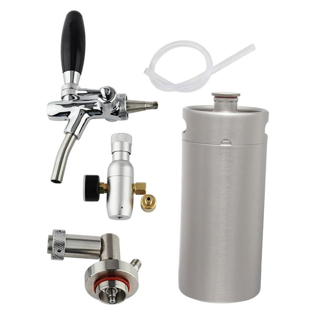 TISHITA Pressurized Growler Tap System, Portable Kegerator Kit ...