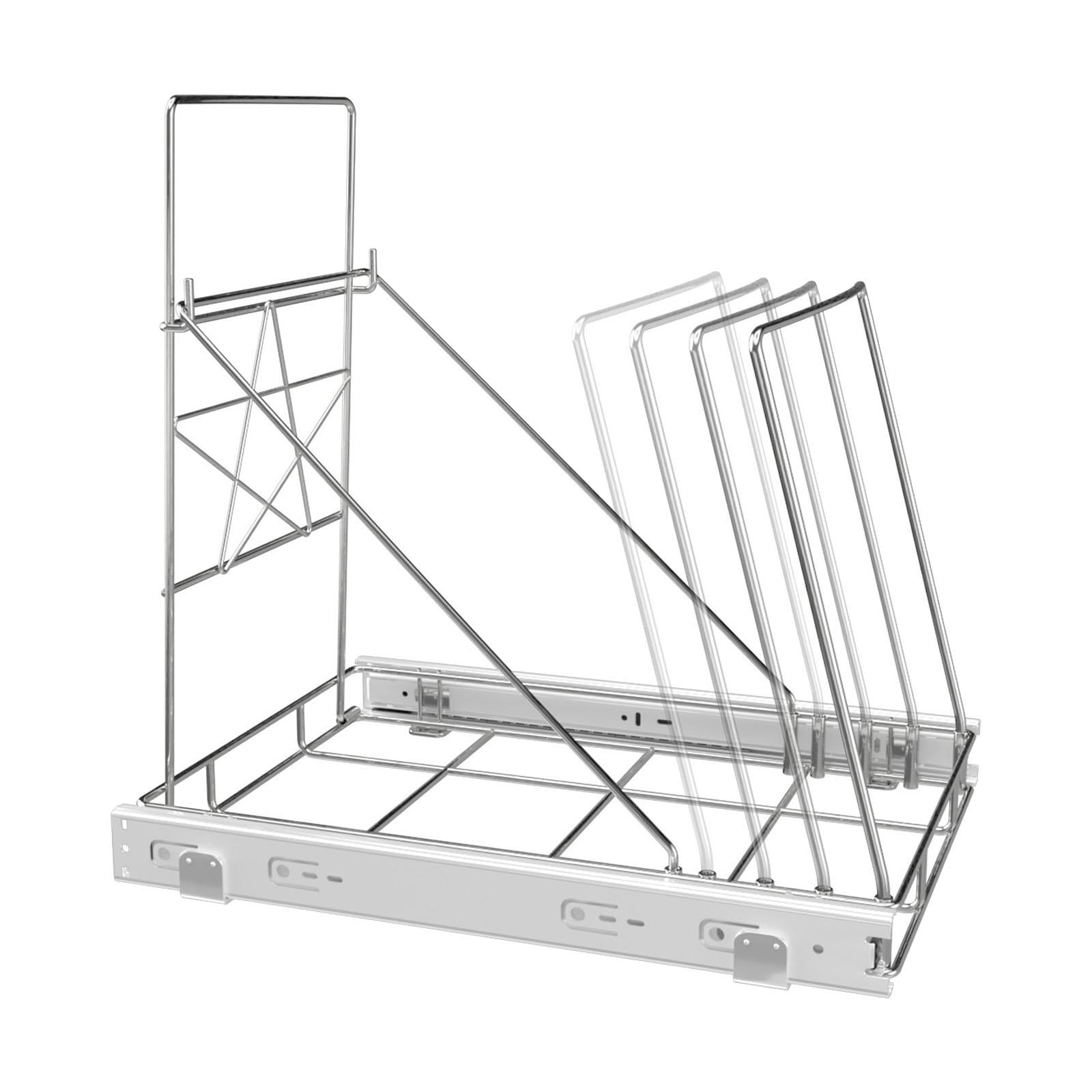 TISHITA Pull Out Trash Can Rack Waste Container Sliding Rail Portable ...