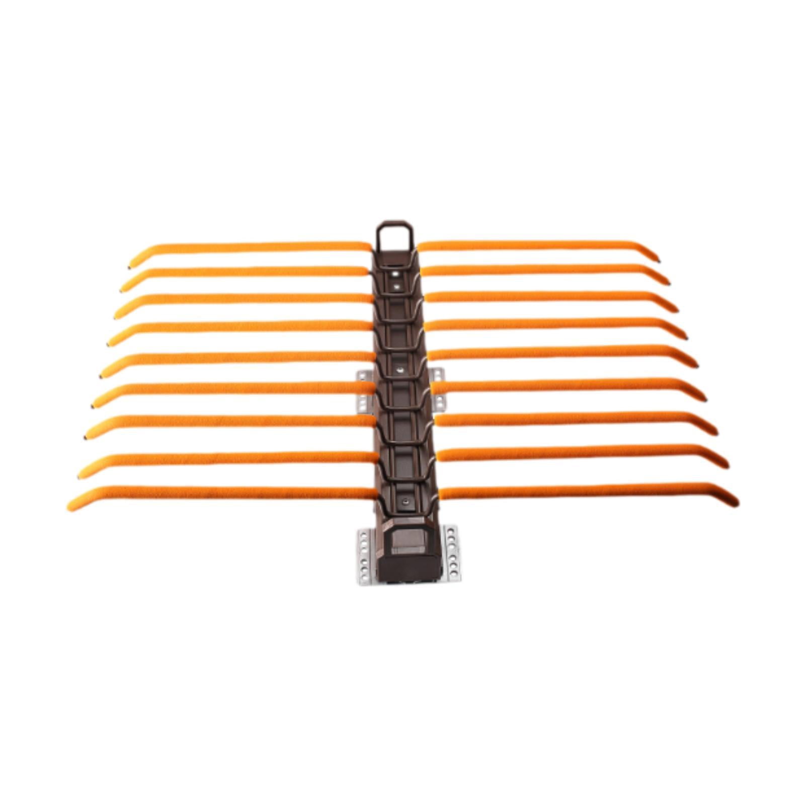 TISHITA Pull Out Trousers Rack Clothes Storage Rack Space Saving Pants ...