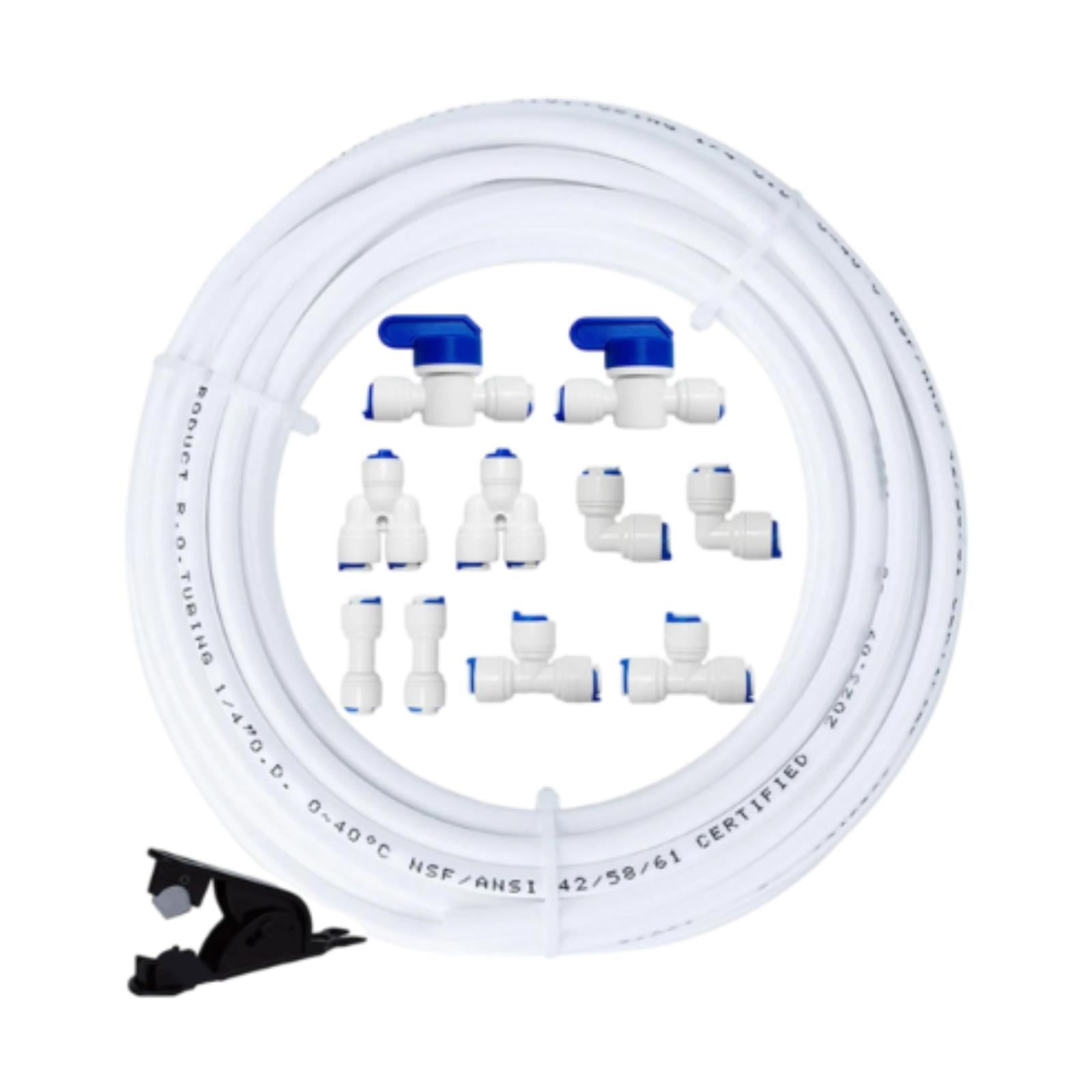 TISHITA Refrigerator Water Line Kit Accessory Pure Water Machine PE ...