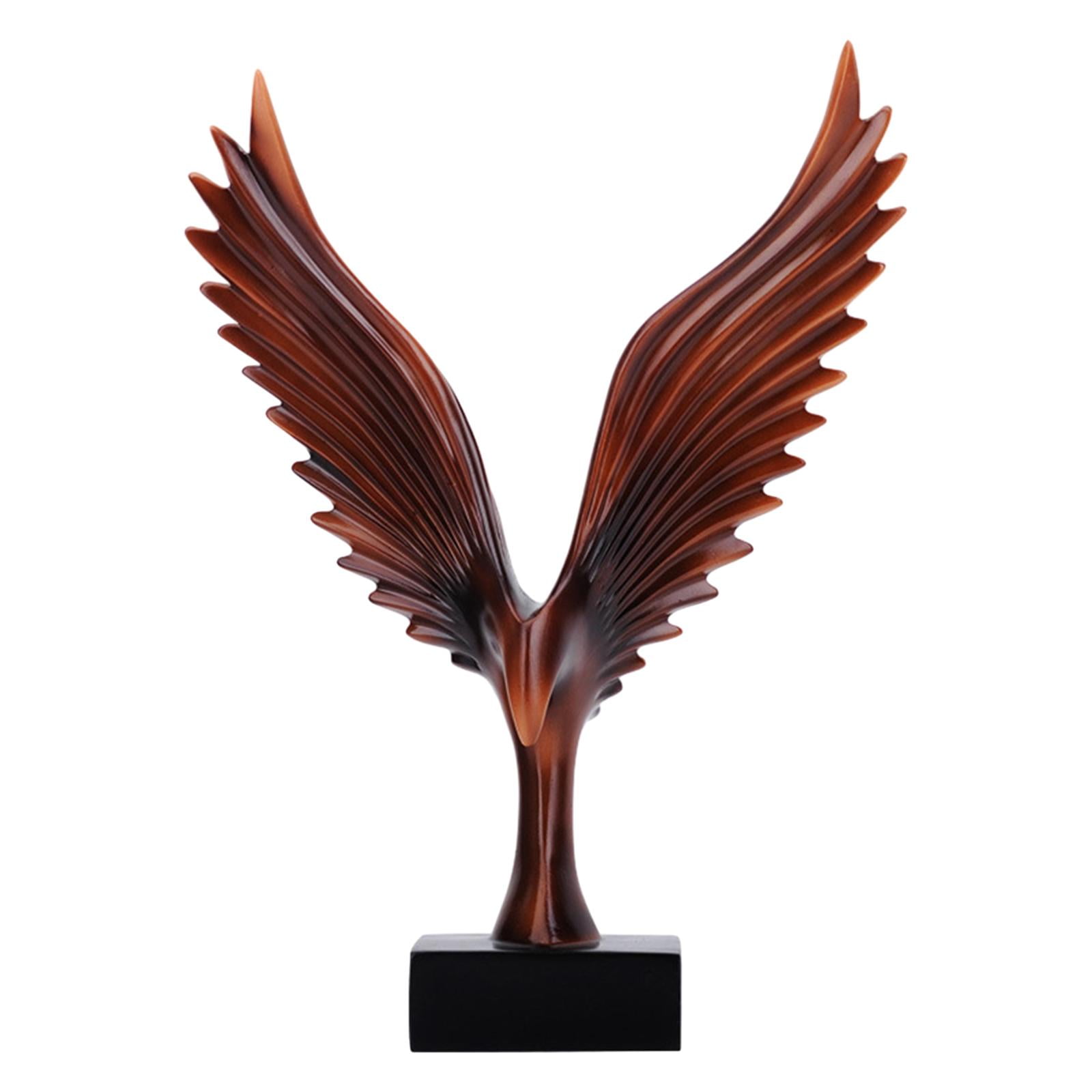 TISHITA Resin Spreading Wing Statue Sculpture Table Decoration ...