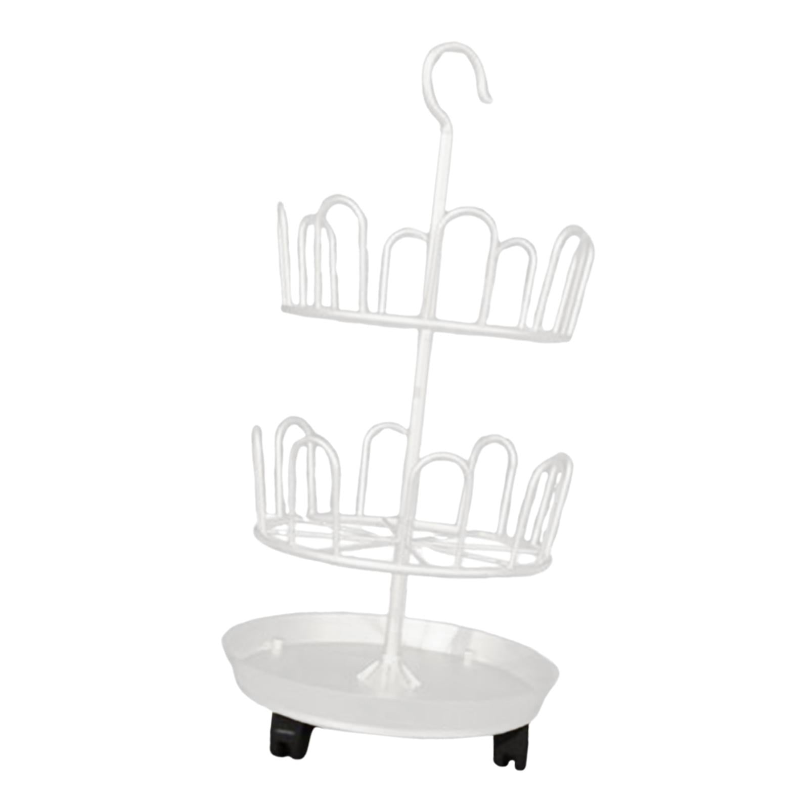 TISHITA Revolving Shoe Tree Revolving Shoe Rack Circular with Hook ...