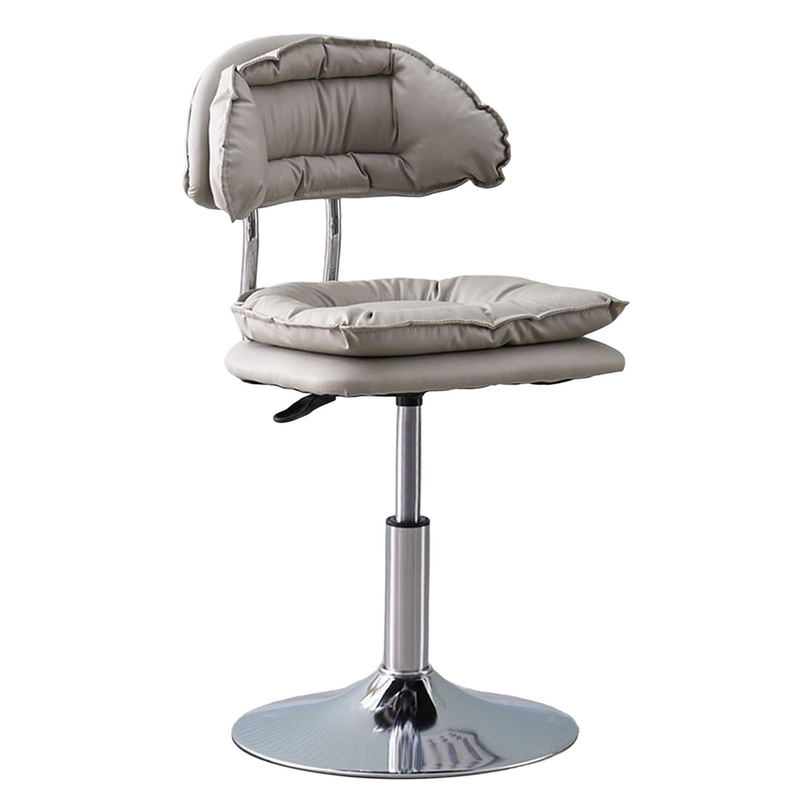 TISHITA Rolling Bar Stool Barstools with High Back Double Layer Sponge ...