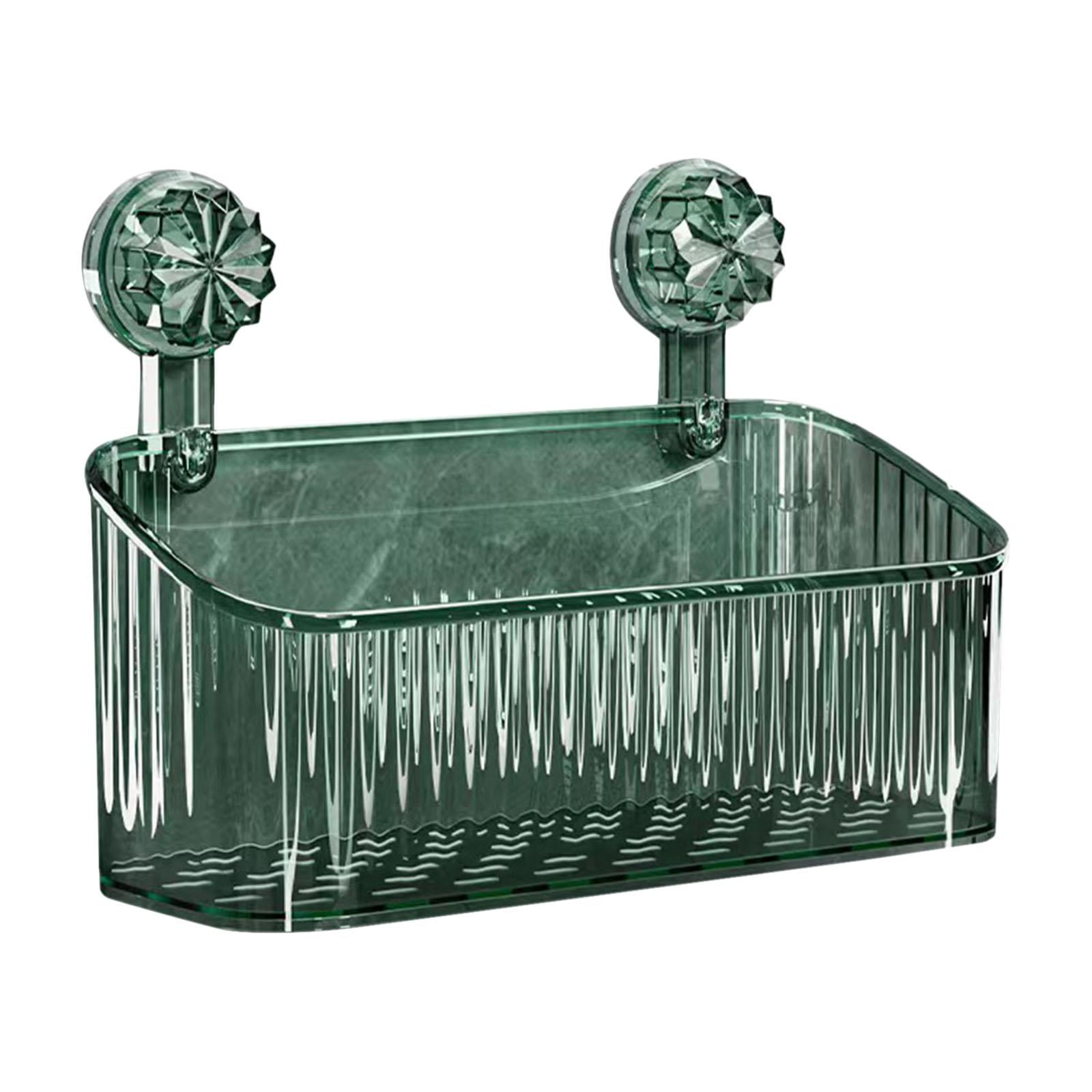 TISHITA Shower Bathroom Floating Shelf Clear Reusable Waterproof Shower ...