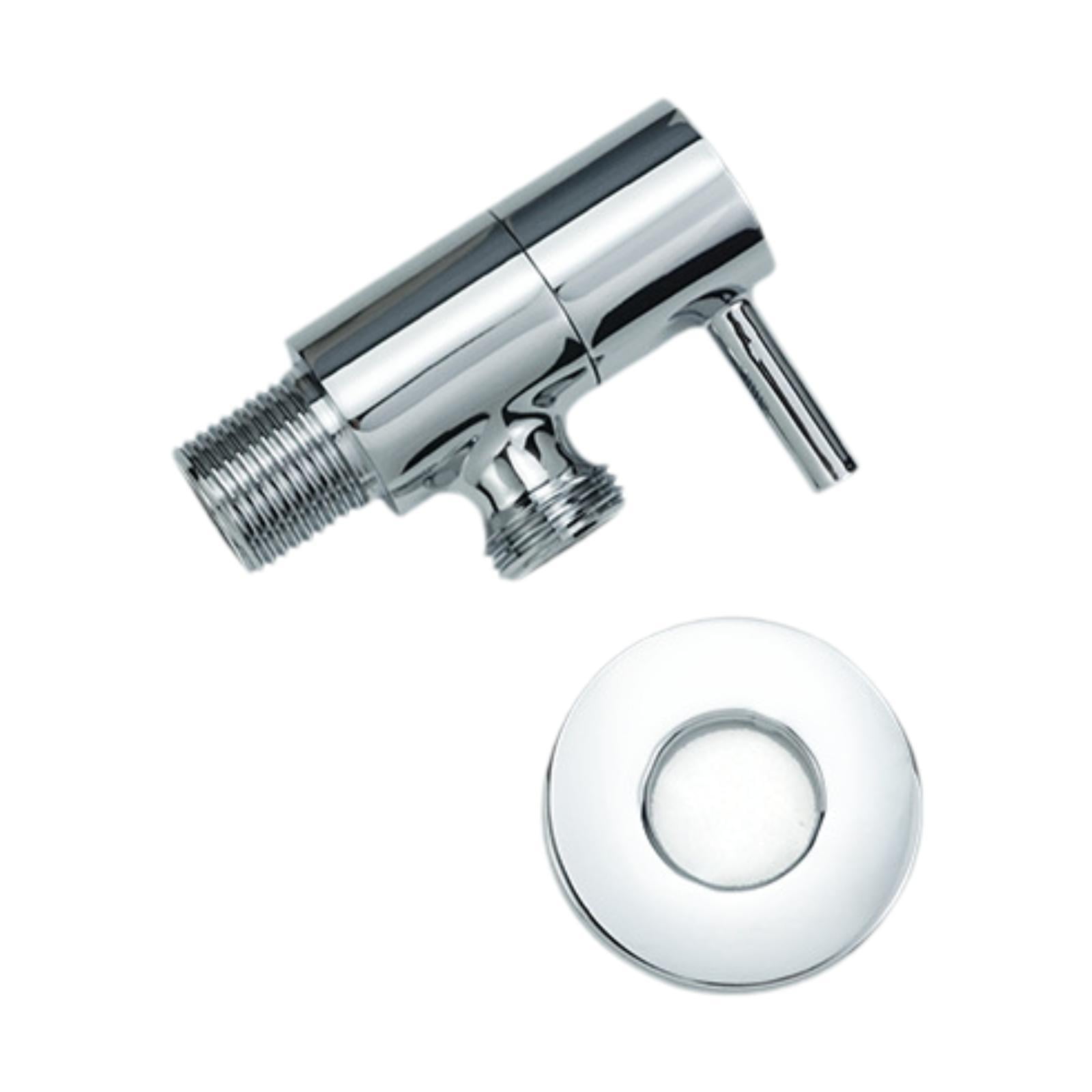 TISHITA Shower Head Shutoff Valve Shower Flow Control Valve Easy to ...