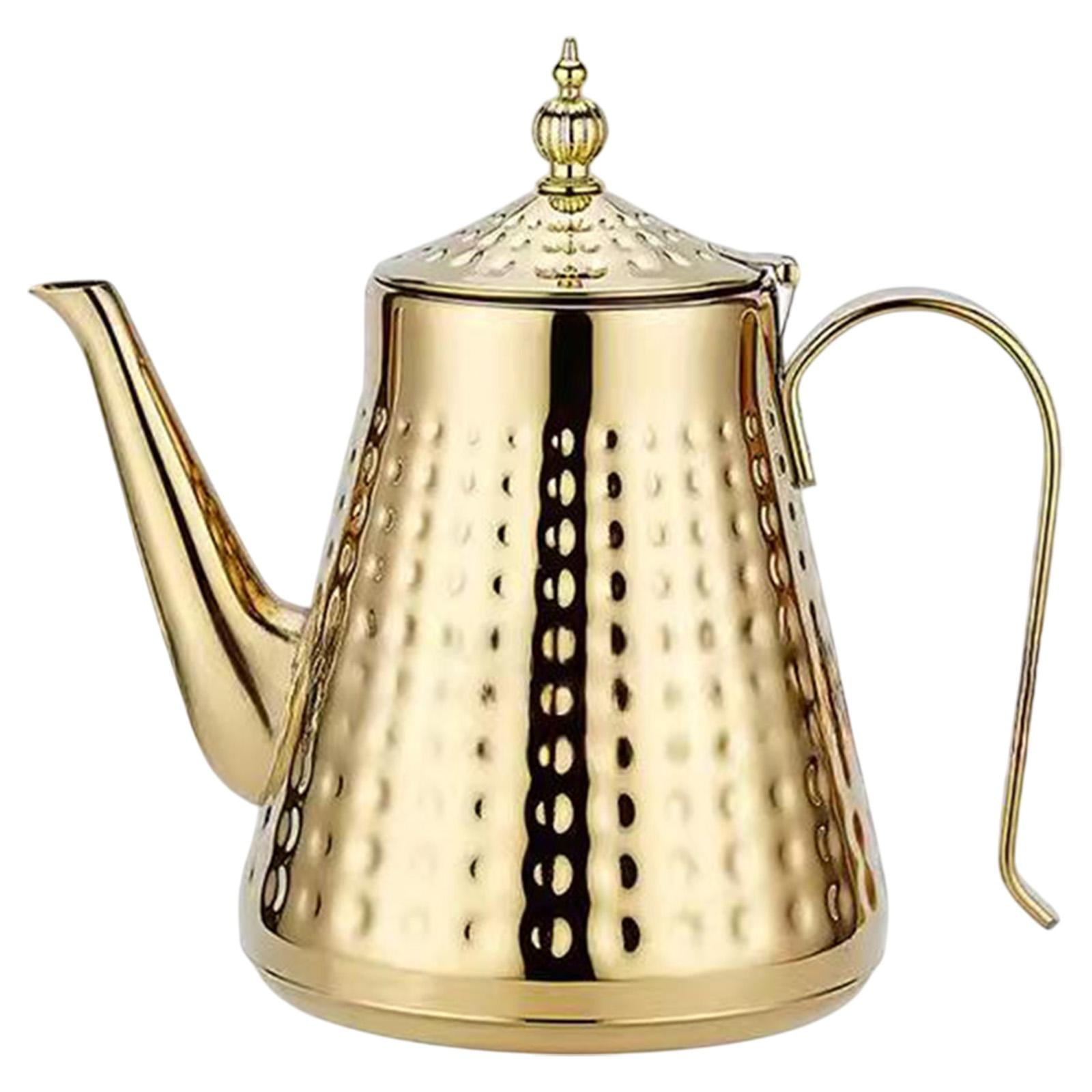 TISHITA Stainless Steel Tea Kettle Loose Leaf Tea Maker with Infuser ...