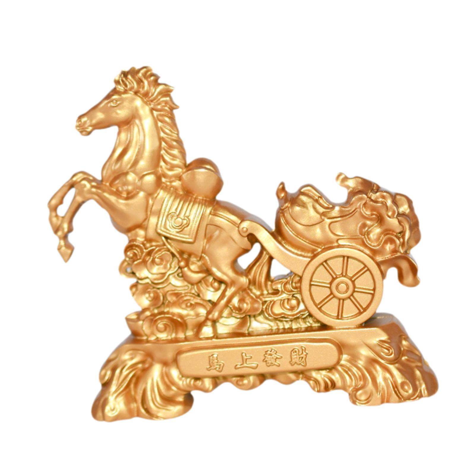 TISHITA Statue Animal Sculpture Fortune Good Luck Fireplace Career Desk ...