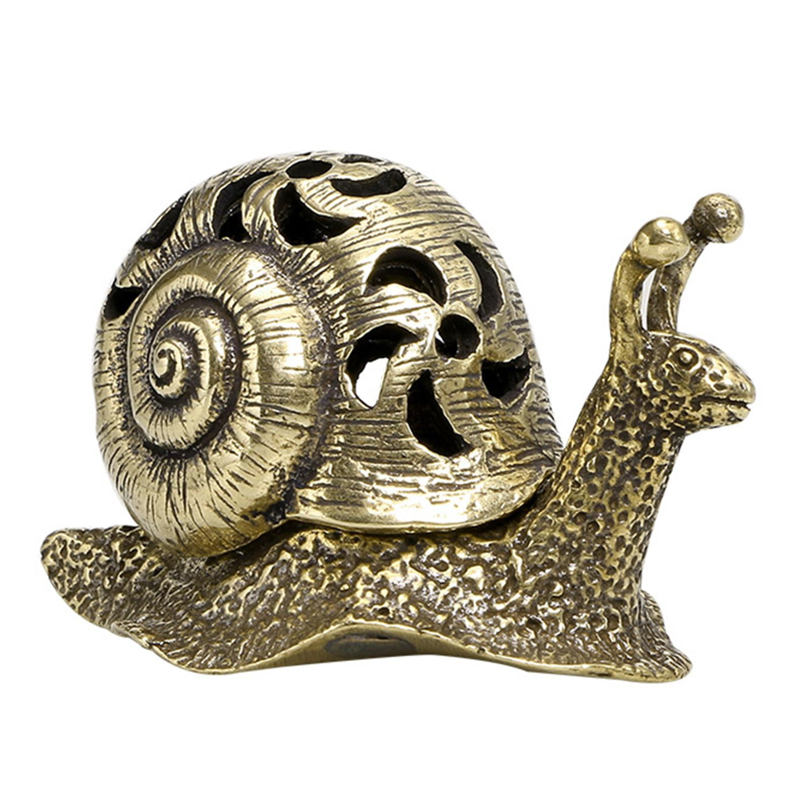 TISHITA Stick Holder Burner Snails Censer Sculpture Snails Statue ...