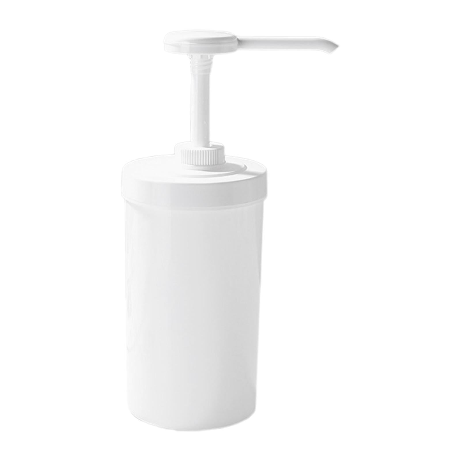 TISHITA Syrup Bottle Sauce Pump Commercial Use Pump Container with Pump ...