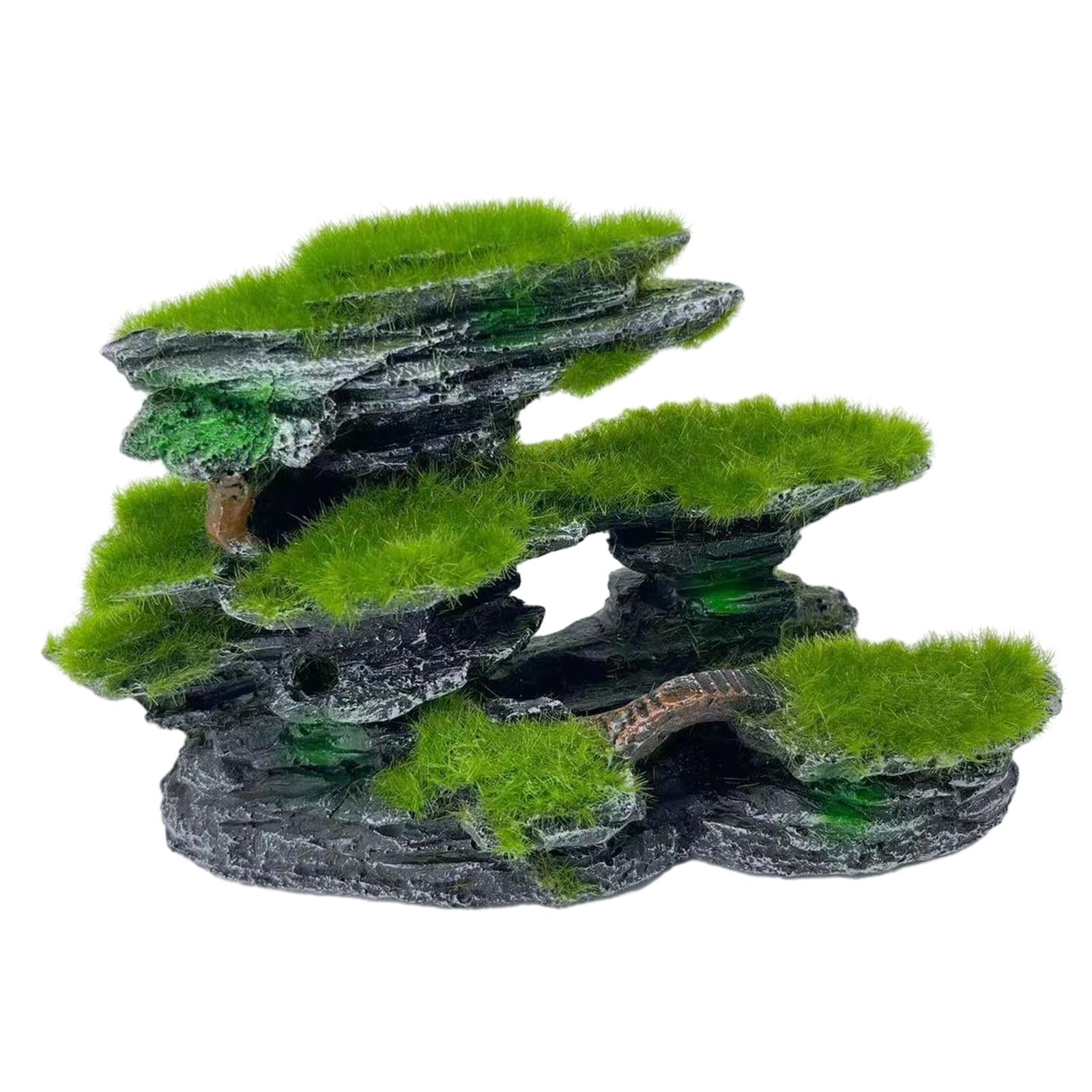 TISHITA Tank Decor Aquarium Decoration Figurine Landscaping, Rock Cave ...