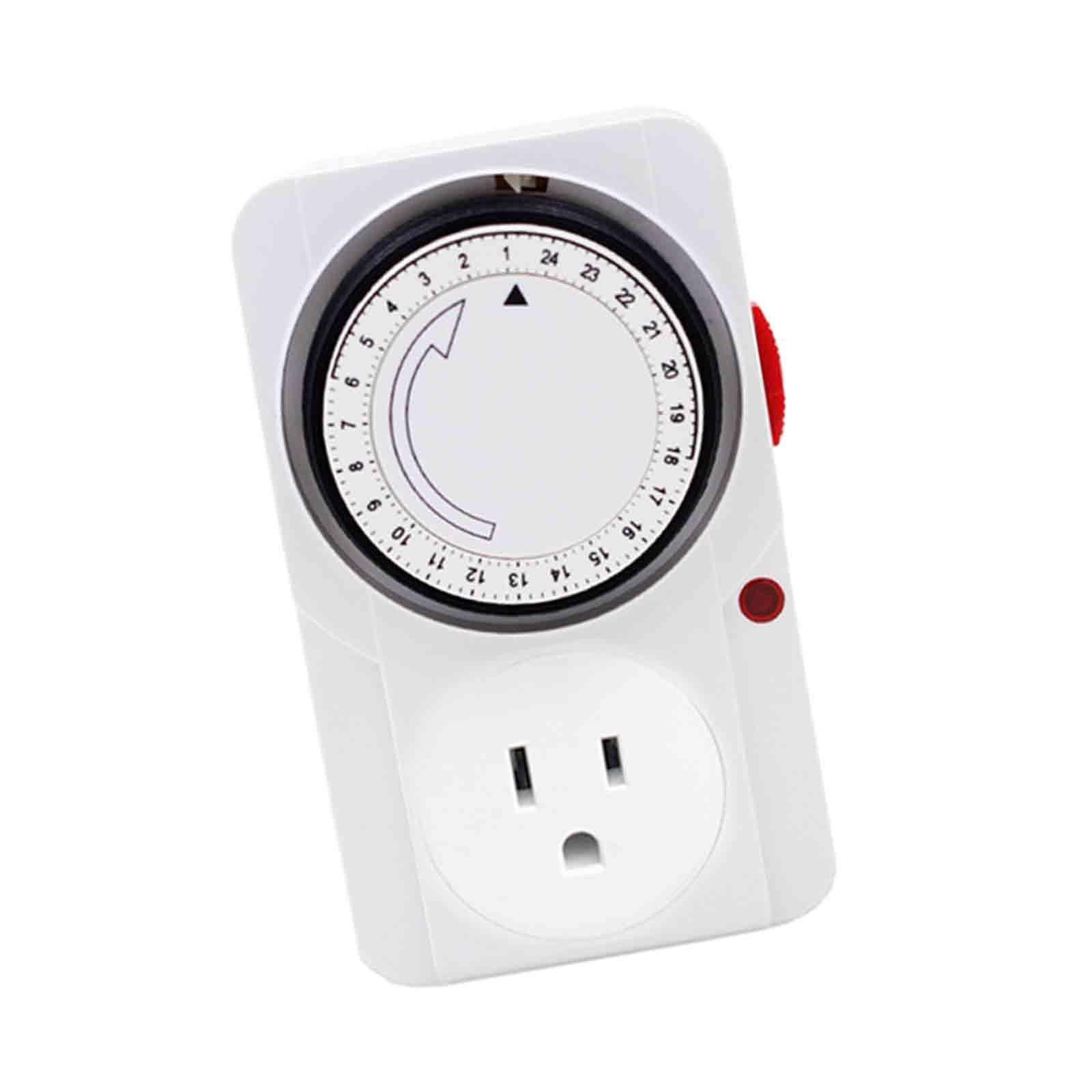 TISHITA Timer Plug Socket Mechanical Energy Saving, Mini Time ...