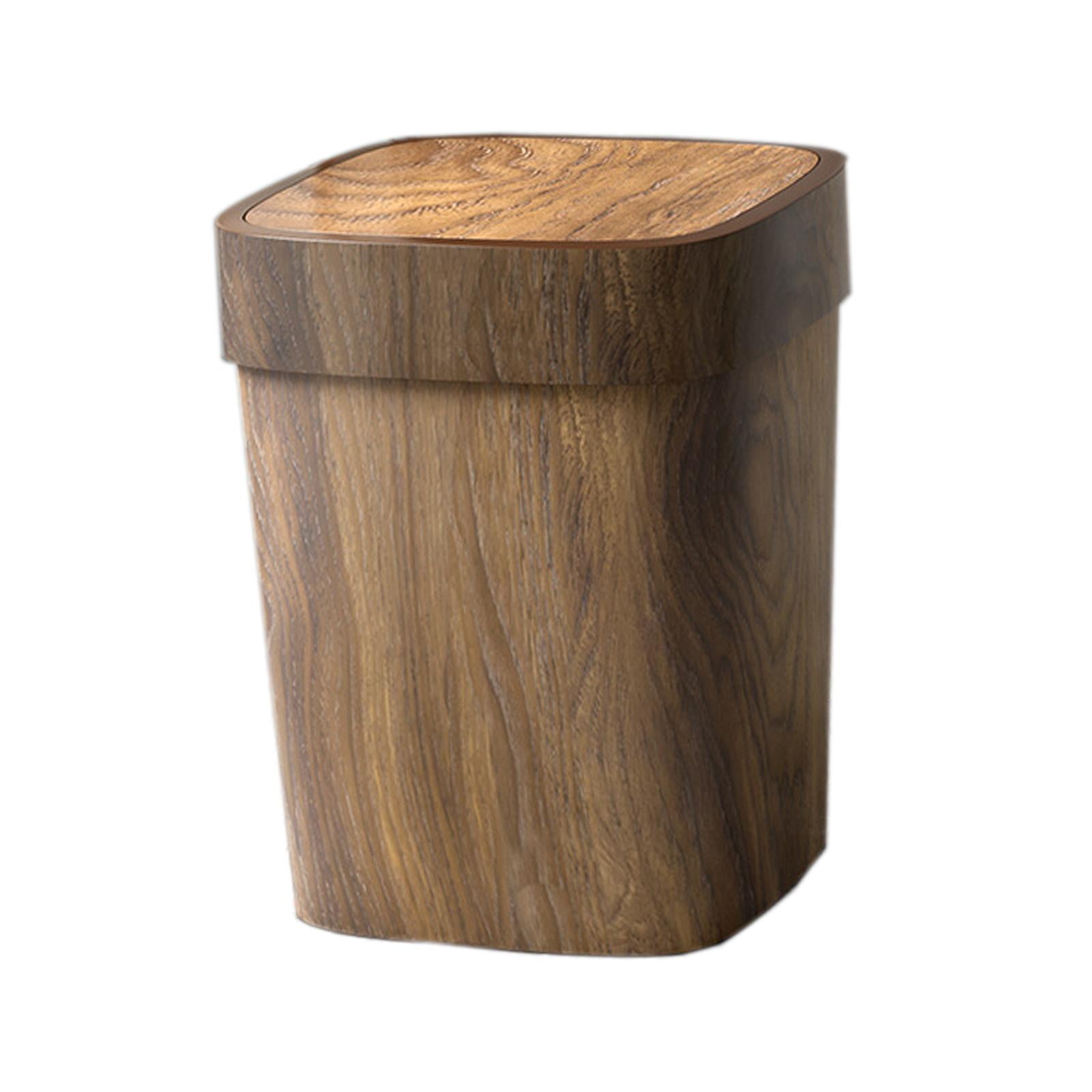 TISHITA Trash Can Rectangular Trash Bin Waste Basket,Multipurpose ...