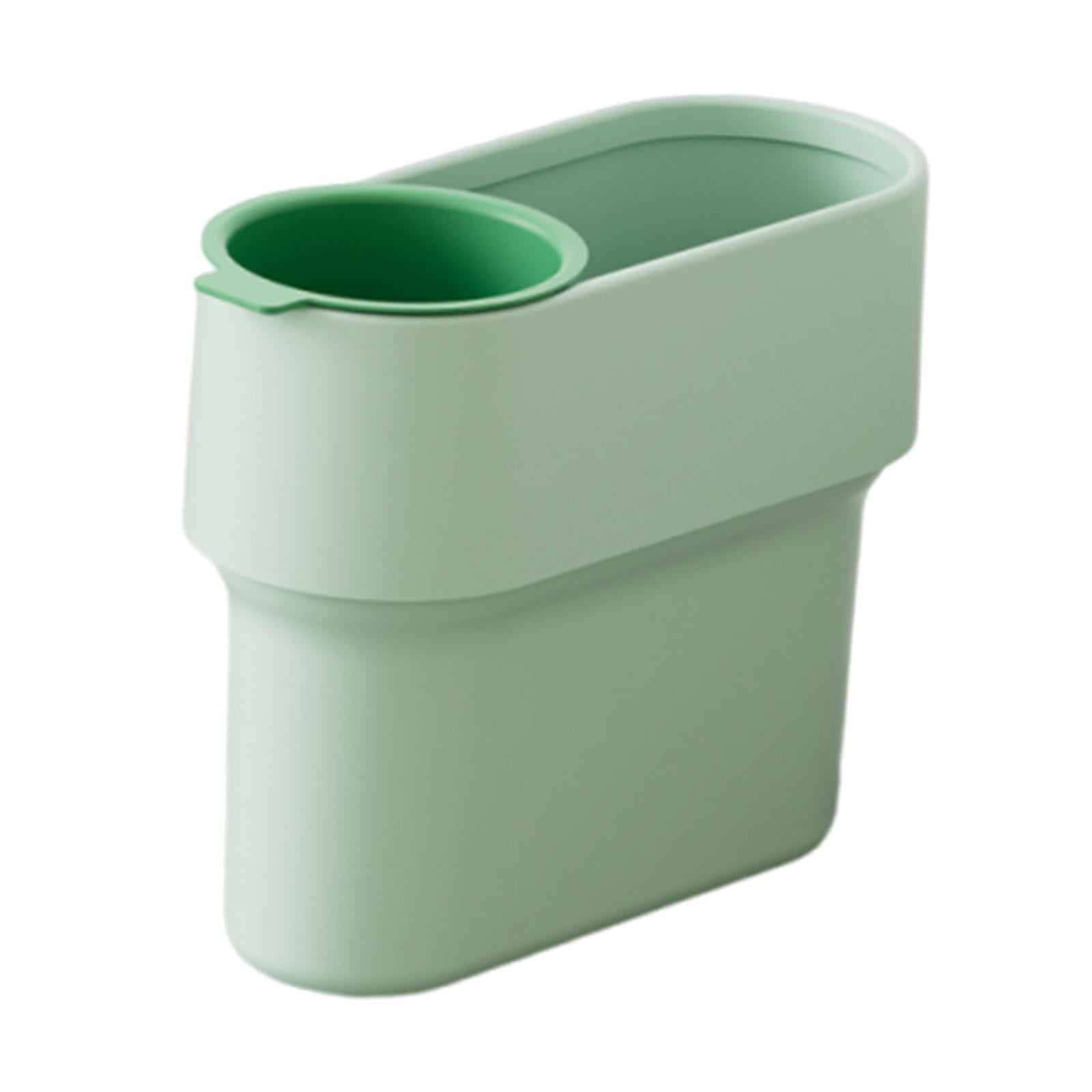 TISHITA Trash Can with Detachable Garbage Can Bucket Waste Basket Easy ...