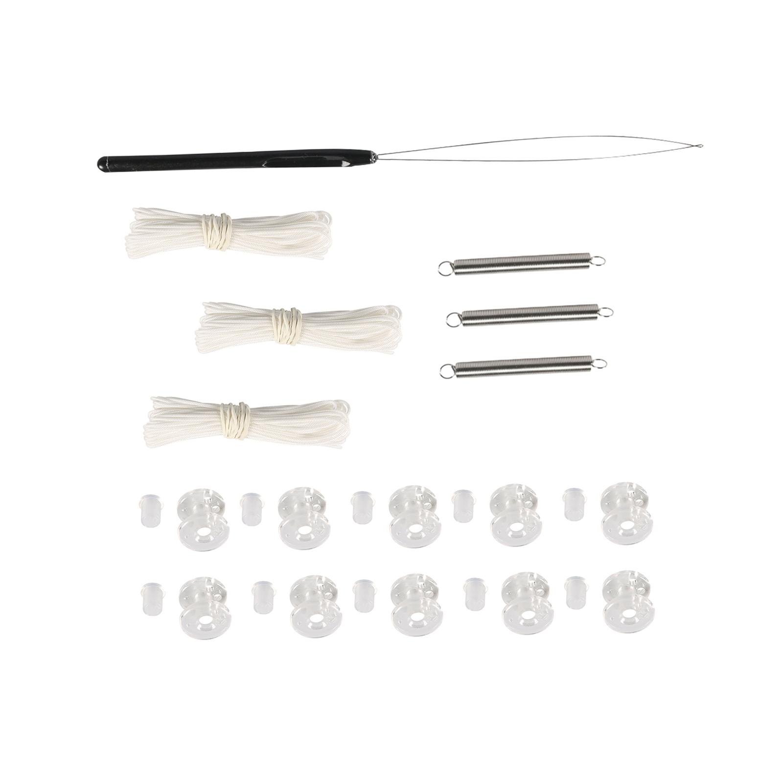 TISHITA Universal RV Window Shade Restringing Set with Cords ...