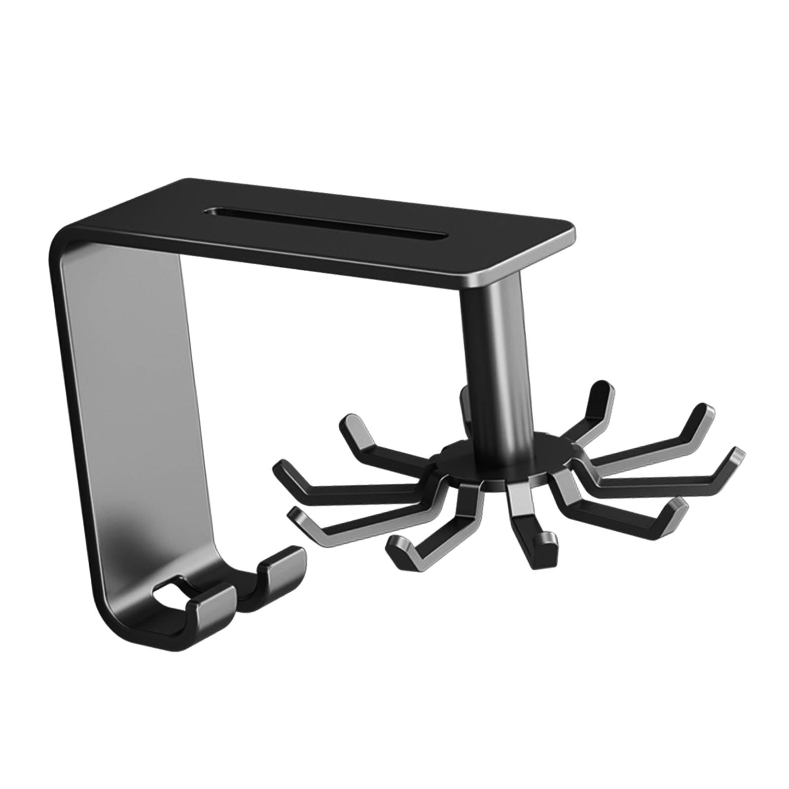 TISHITA Utensils Hanging Rack 360 degree Rotating Kitchen Utensil Hooks ...