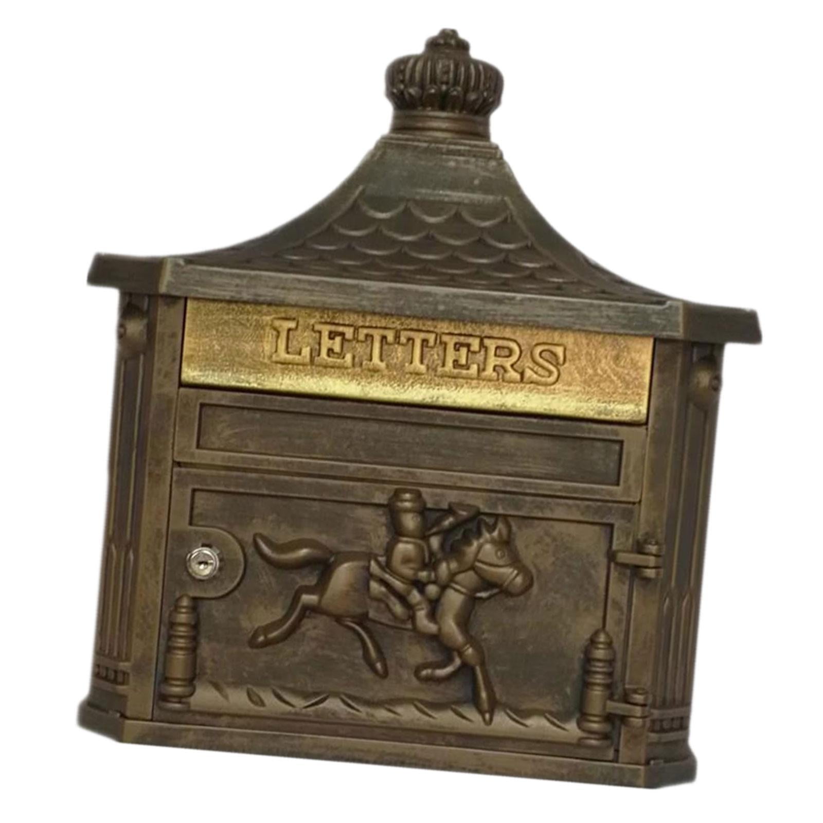 TISHITA Wall Mount Mailbox Mail Box Decor Suggestions Box Large ...