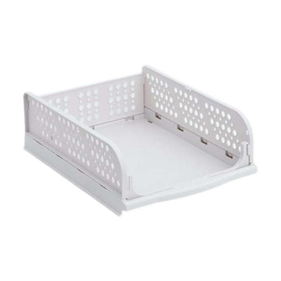 TISHITA Wardrobe Storage Box, Cupboard Storage Organiser, Stackable ...