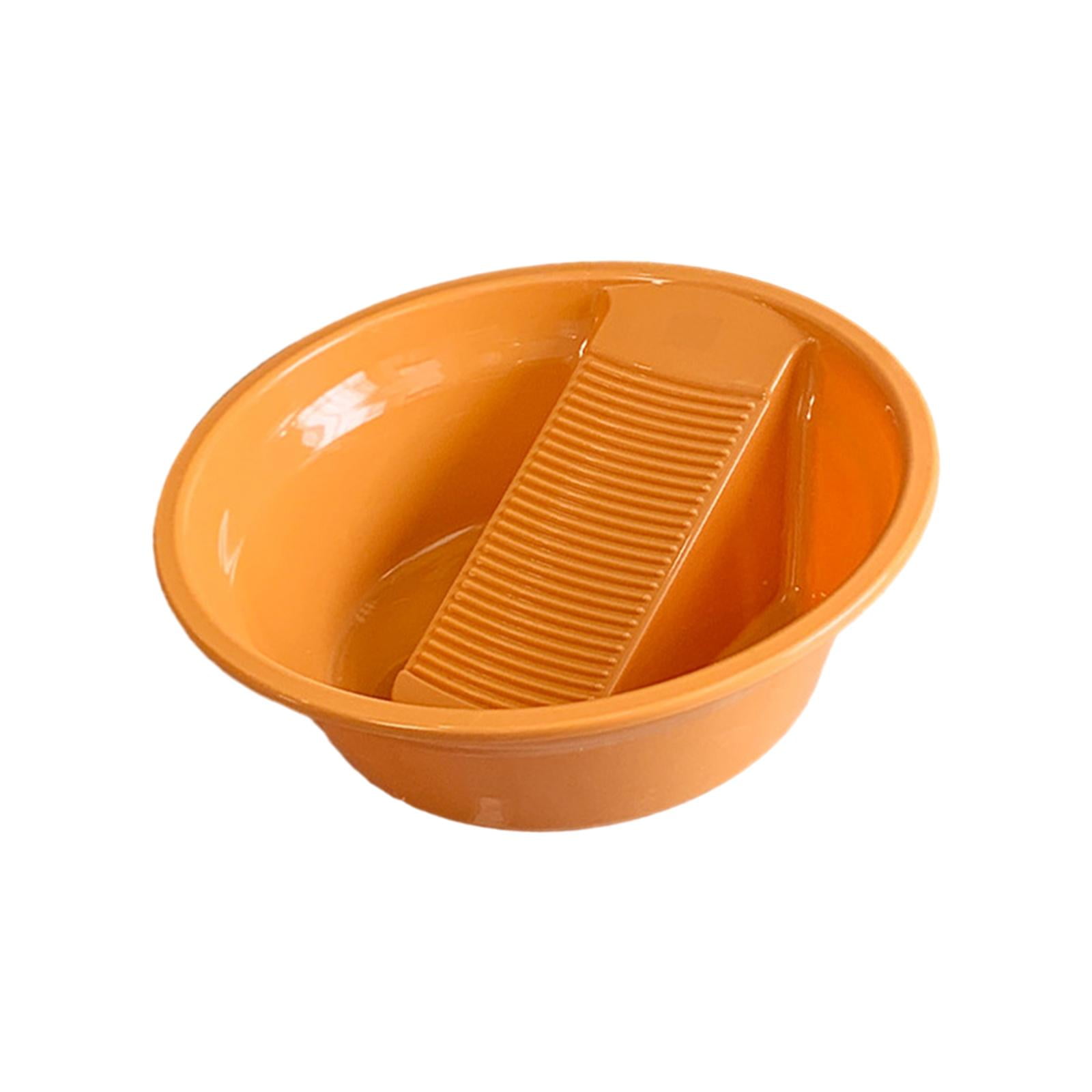 TISHITA Washboard Basin Hand Washing Bucket for Clothes, Non-slip, for ...