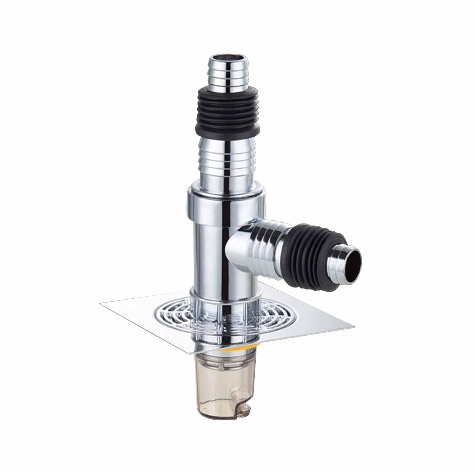 TISHITA Washing Machines Floor Drain Cover, Waste Drain Cover with Pipe ...